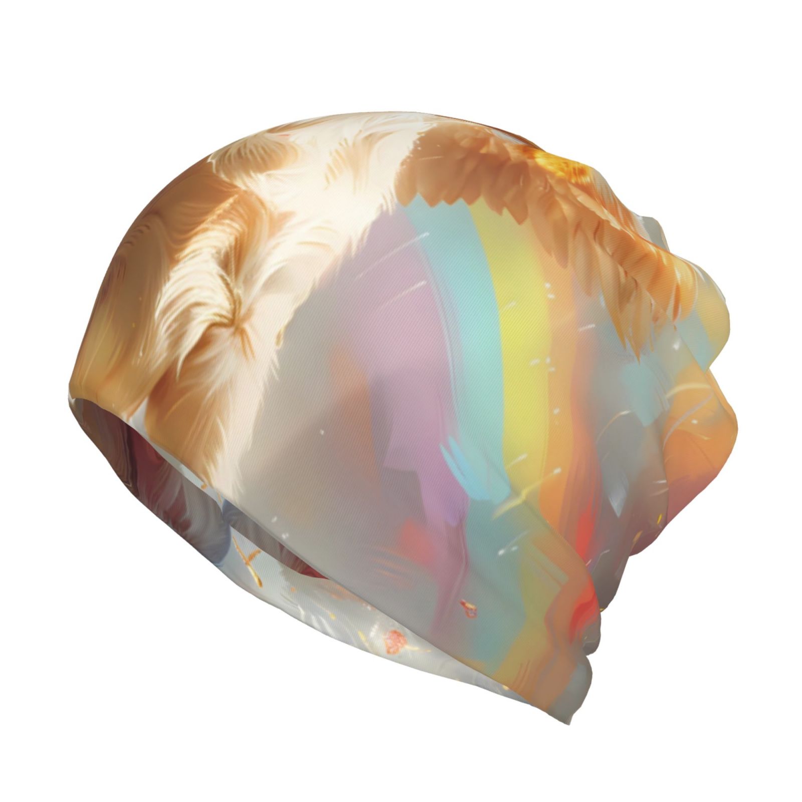 Vsdgher Rainbow English Cocker Spaniel Slouchy Beanie Hat for Men/Women ...
