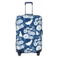 Vsdgher Rose Flowers Print Luggage Cover Washable Suitcase Cover ...