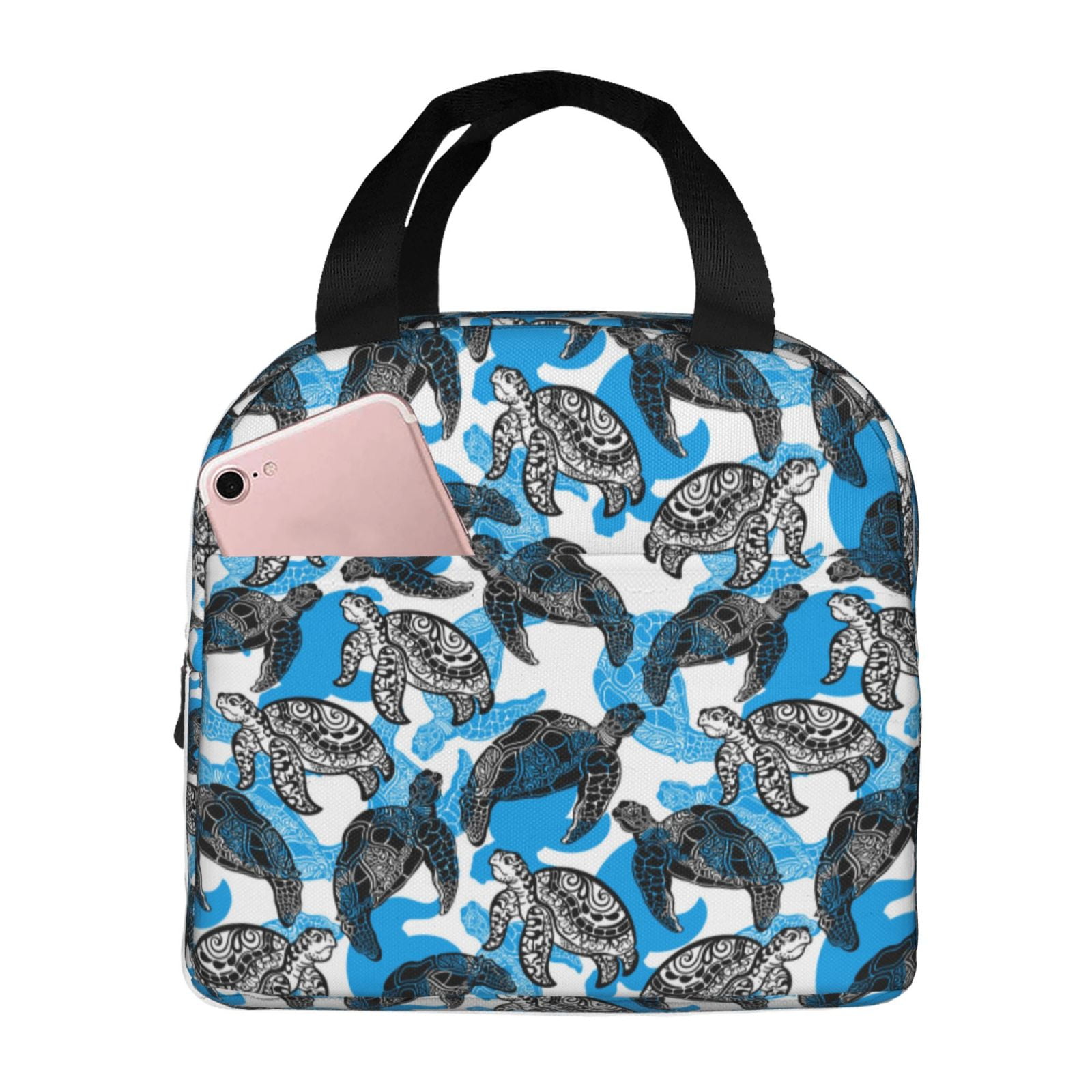 Vsdgher Sea Turtle Life Lunch Bag, Lunch Box for Women Adult Men, Lunch ...