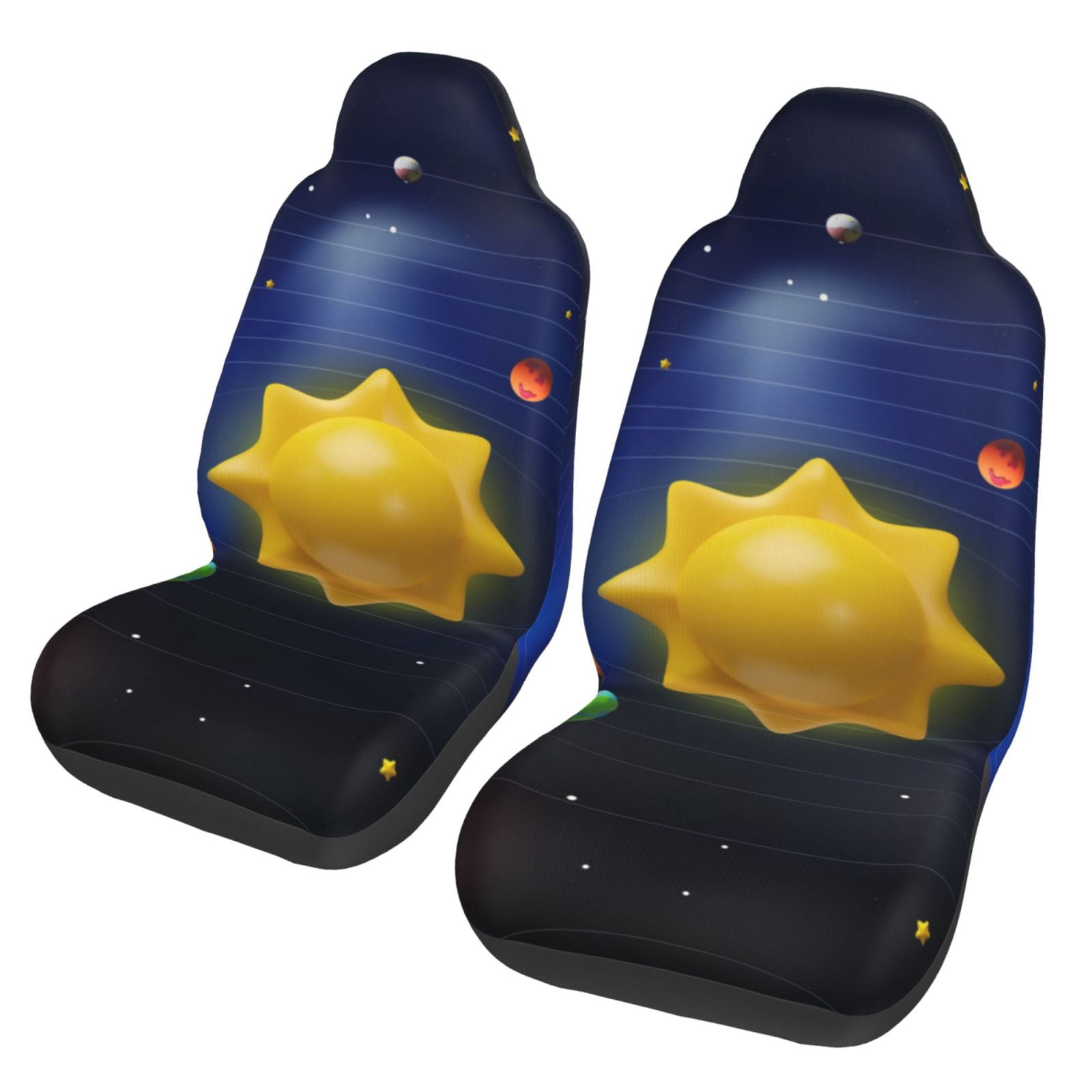 Vsdgher Solar System Automotive Seat Covers for Cars Trucks and SUVs ...