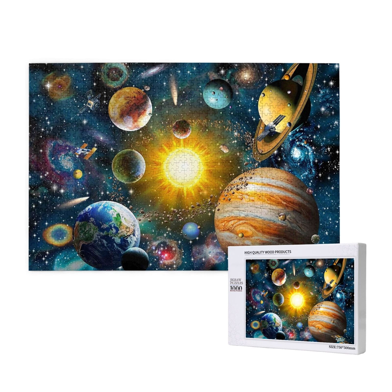 Vsdgher Space Planet Customized Picture Puzzles 1000 Pieces ...