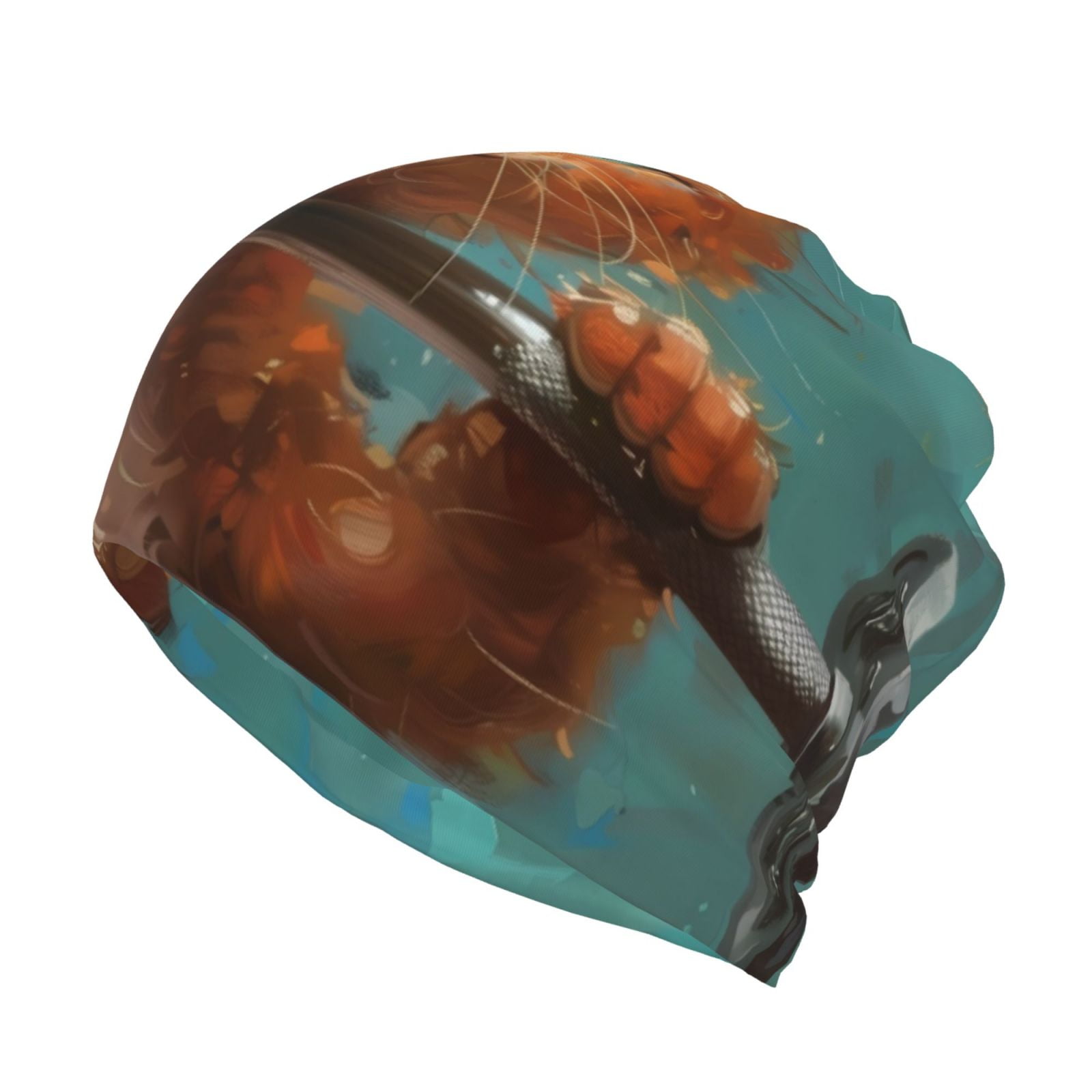 Vsdgher Strong Kitten Lifting Weights Slouchy Beanie Hat for Men/Women ...