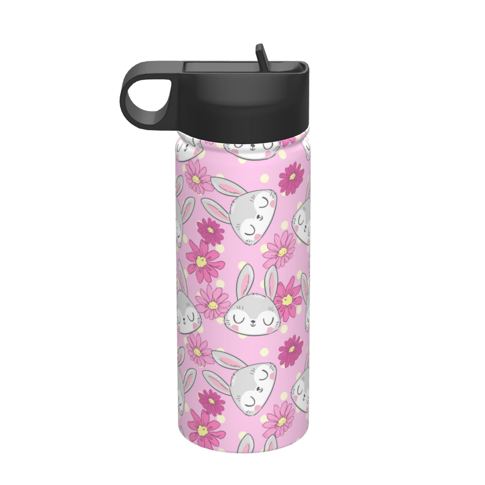 Vsdgher Sunflower Rabbit for Insulated Stainless Steel Water Bottle ...
