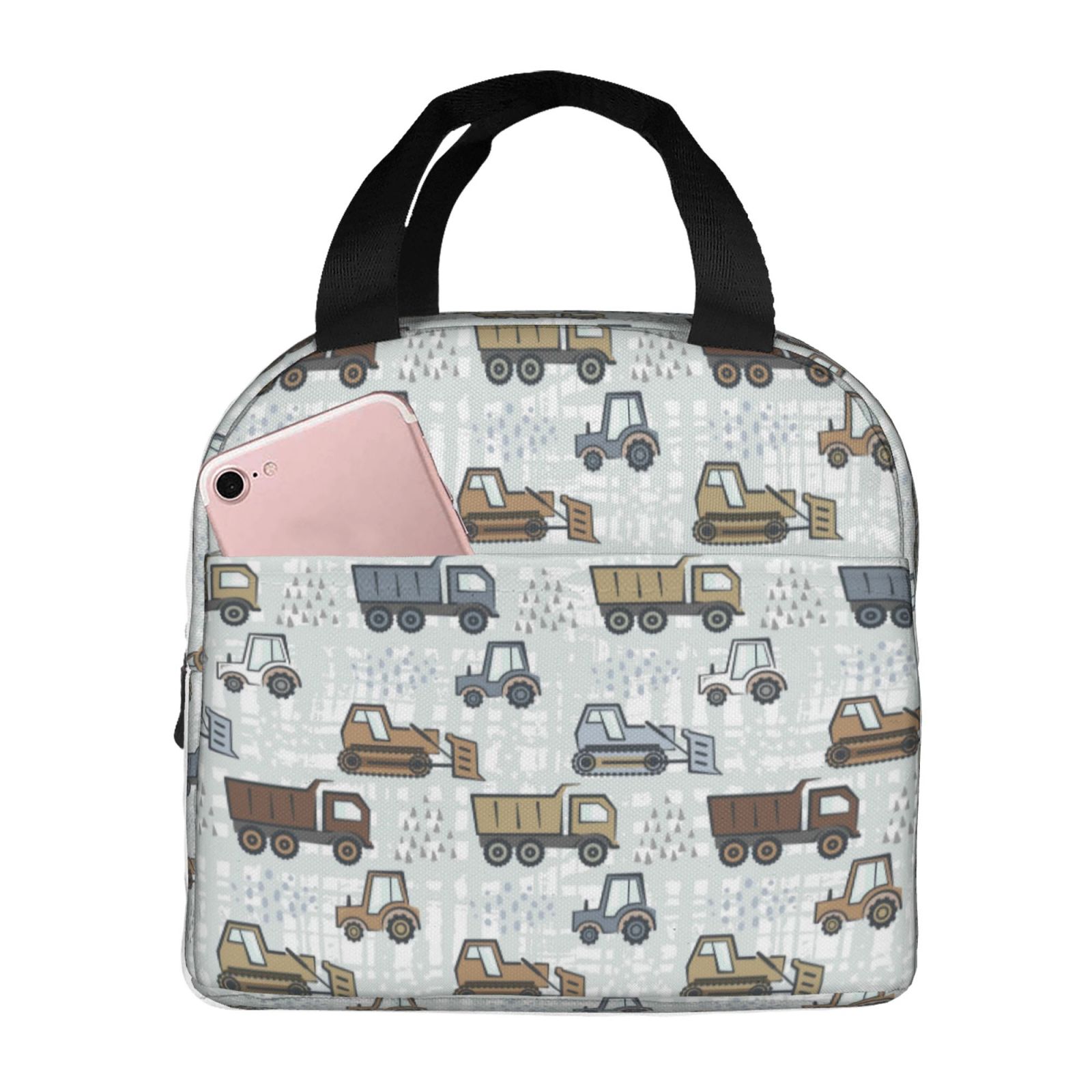 Vsdgher Tractor and Dumper Lunch Bag, Lunch Box for Women Adult Men ...