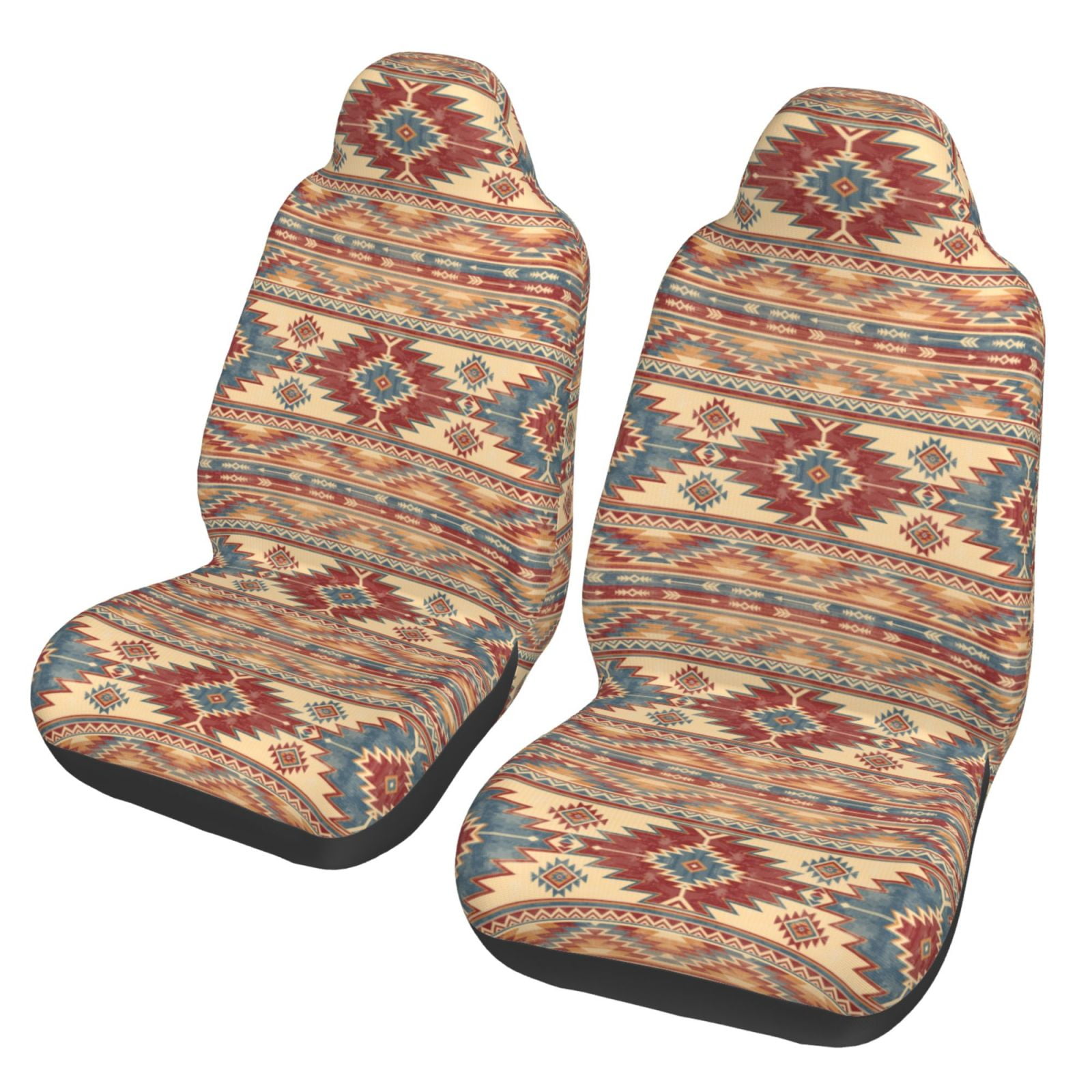 Vsdgher Traditional Tribal Aztec Automotive Seat Covers for Cars Trucks ...
