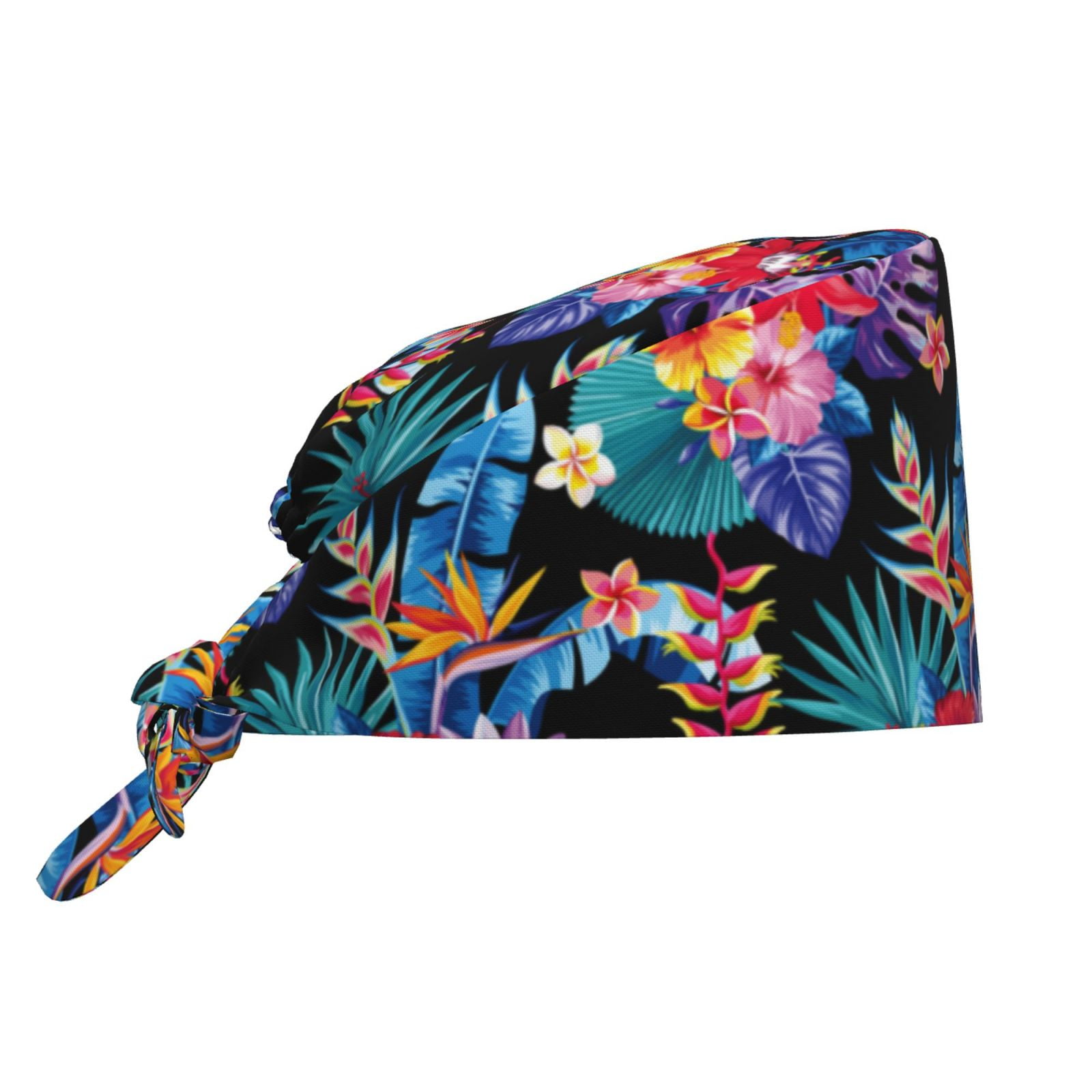 Vsdgher Tropical Palm Leaves Men Women Adjustable Cap Working Hat Tie ...