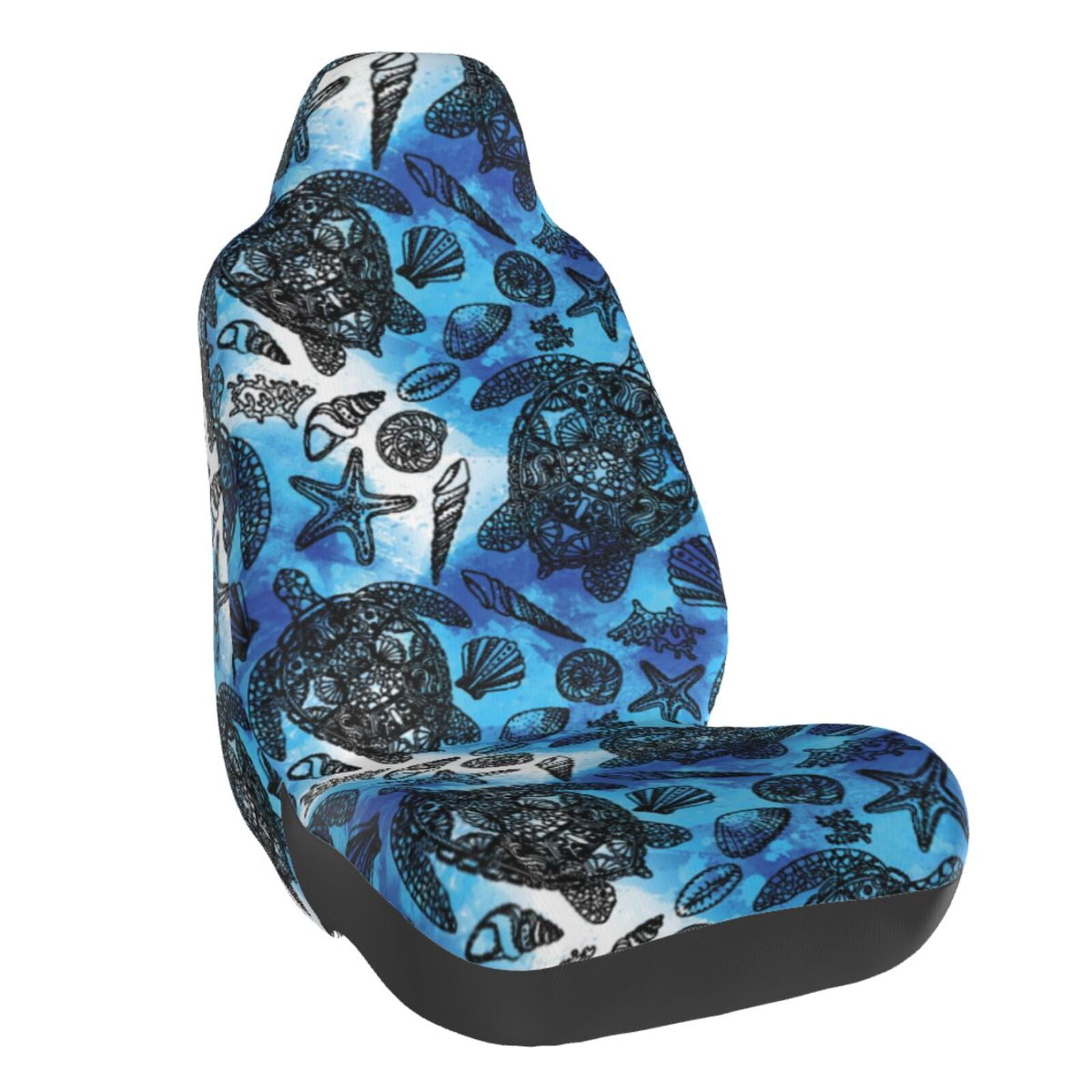 Vsdgher Turtle，Shell Algae Starfish Coral for Automotive Seat Covers ...