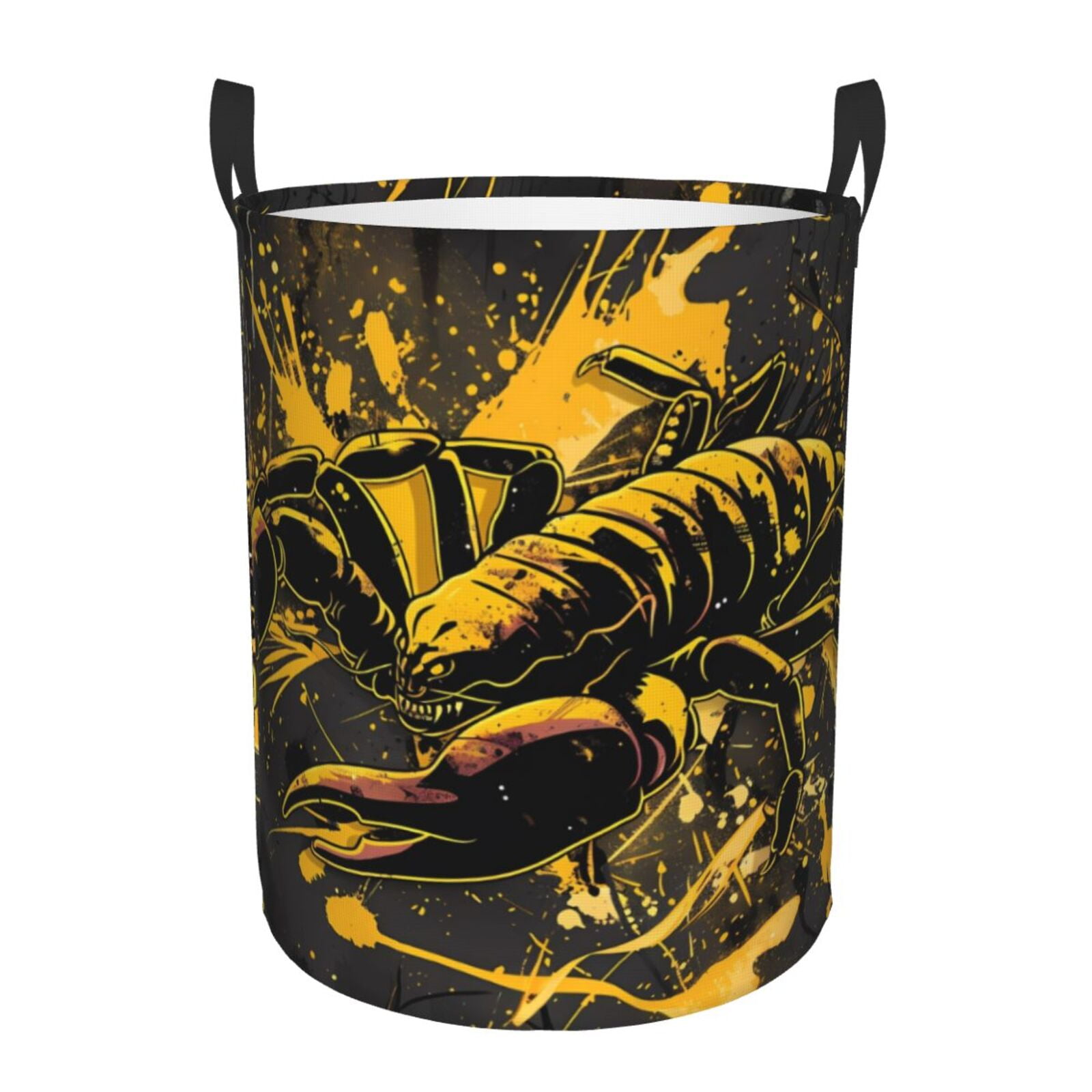 Vsdgher Urban Graffiti Scorpion Illustration Waterproof Round Large ...