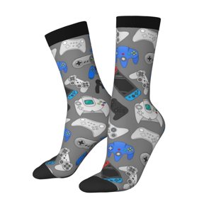 Xbox Men's Gamer Socks, 3 Pack Crew with Video Game Logo and Controller ...