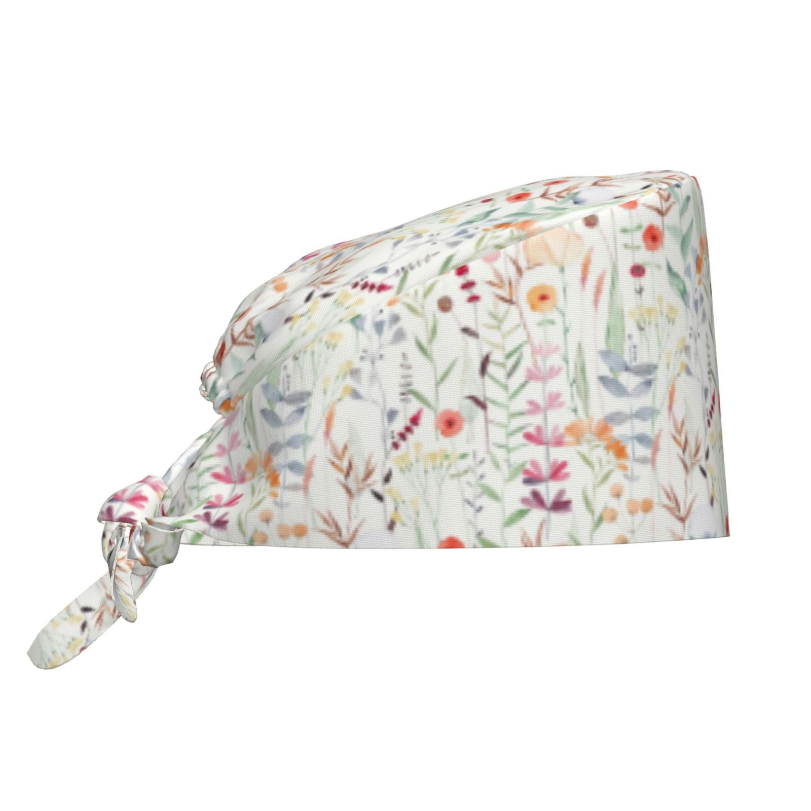 Vsdgher Wildflower Watercolor 4 Men Women Adjustable Cap Working Hat ...