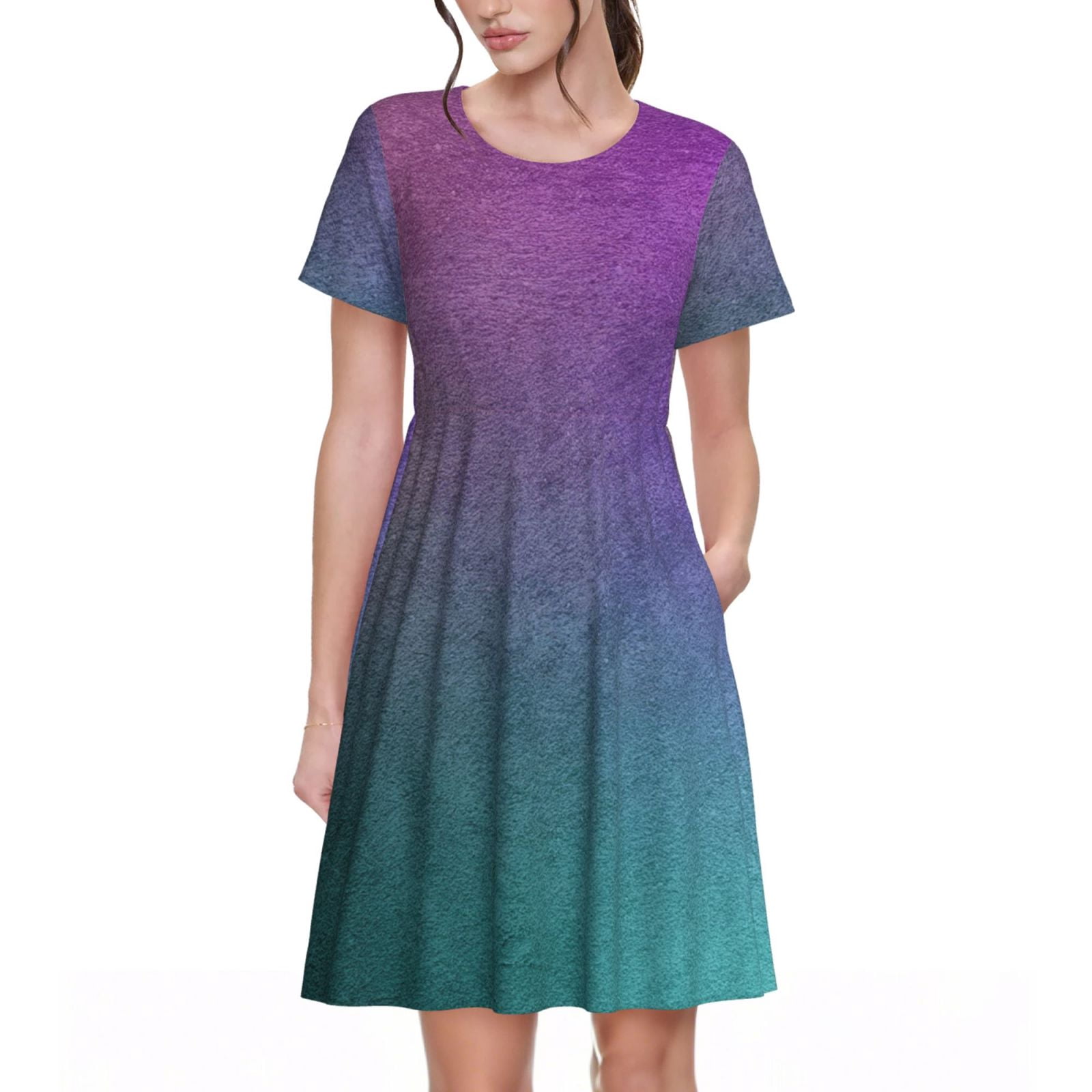 Vsdgher vintage dark paint for Womens Summer 2025 Casual Midi Maxi ...