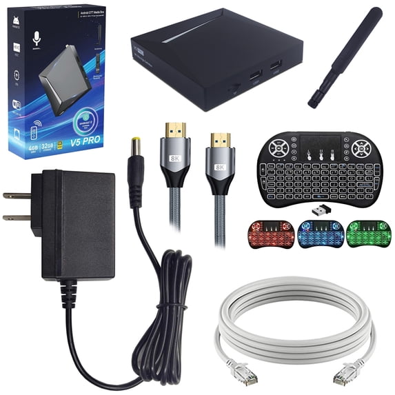 Vsee box V5 pro 2026 NEW Version TV box - Voice Control, 8K HDMI ...