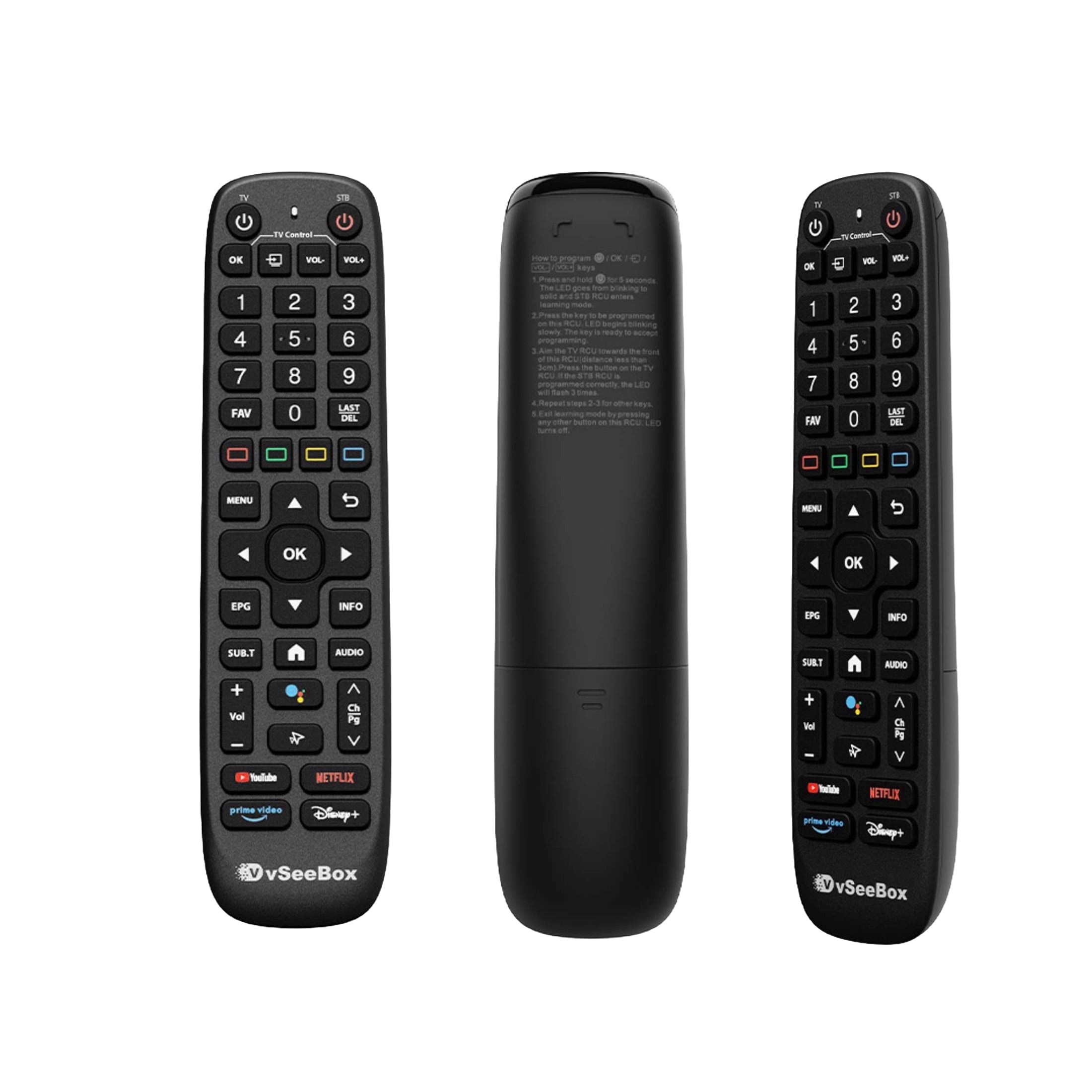 V6 Plus Replacement Remote, Bluetooth Voice Control with Backlit and IR ...