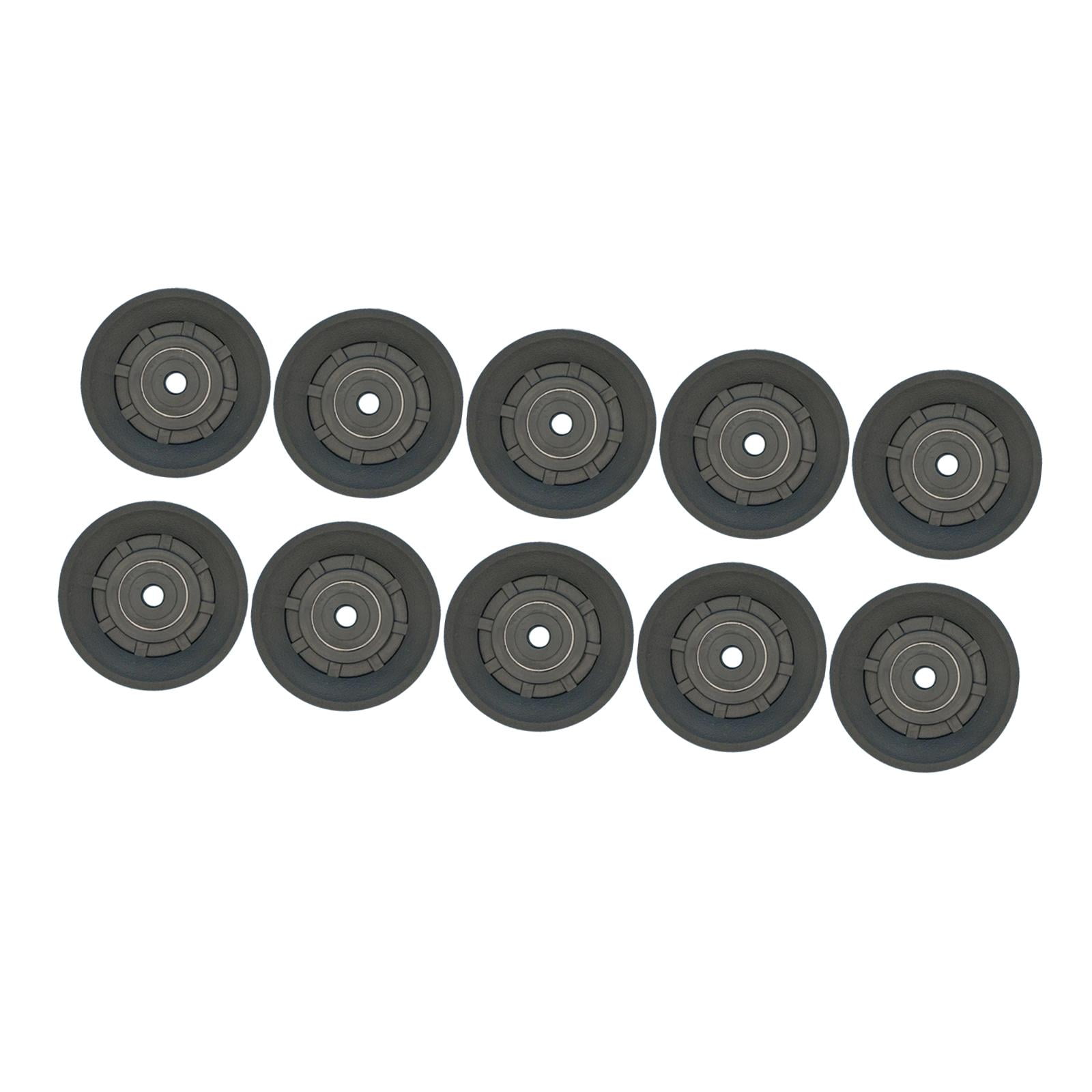 Vsenkes 10 Pieces Fitness Bearing Pulley Wheel Home Gym Equipment Part ...