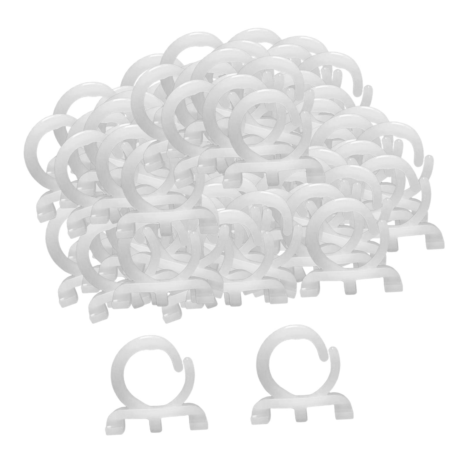 Vsenkes 100 Pieces Garden Plant Support Clips Hooks Clamps for Fruit ...