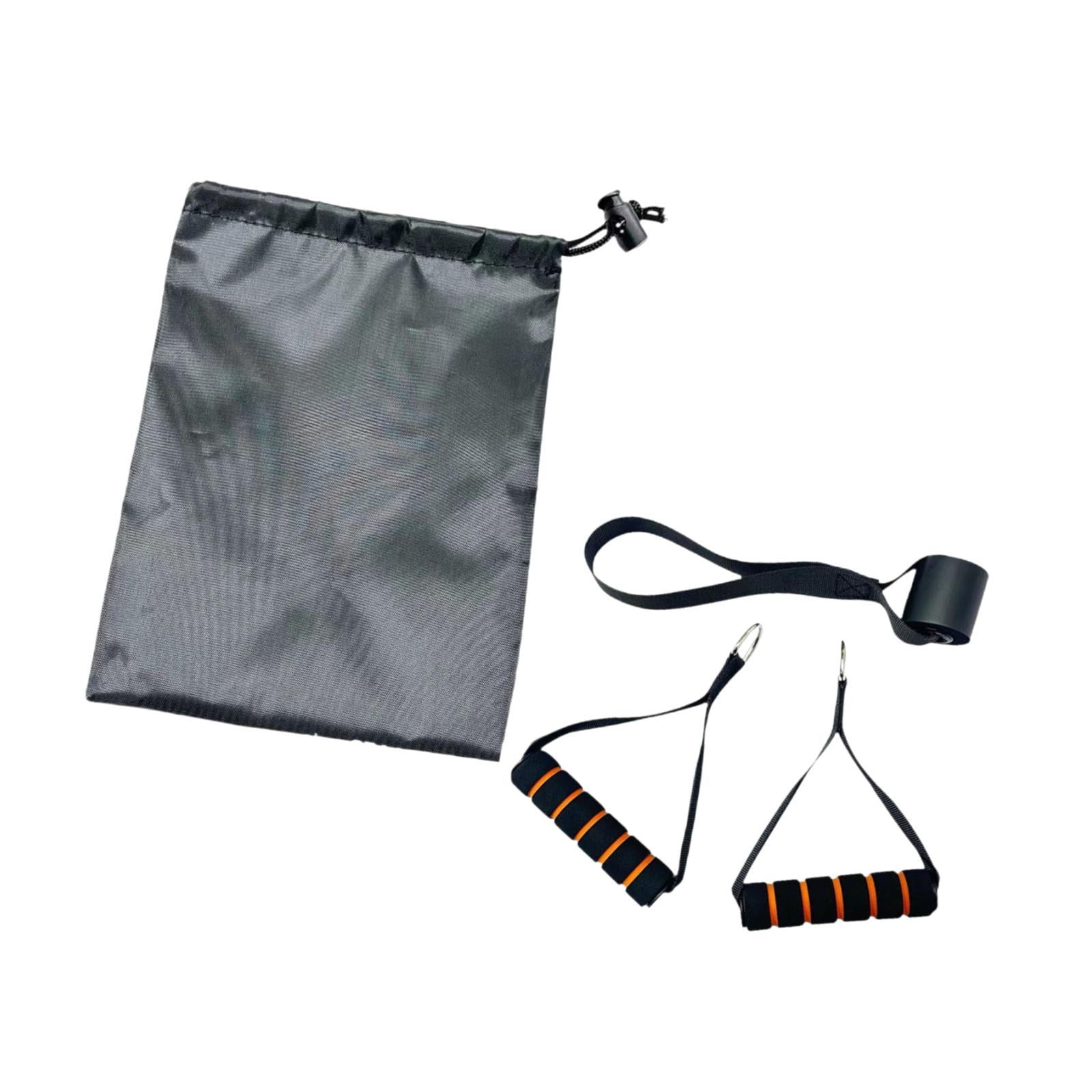 Vsenkes 2 Pieces Gym Exercise Handles Non for Cable Machine Home Gym ...