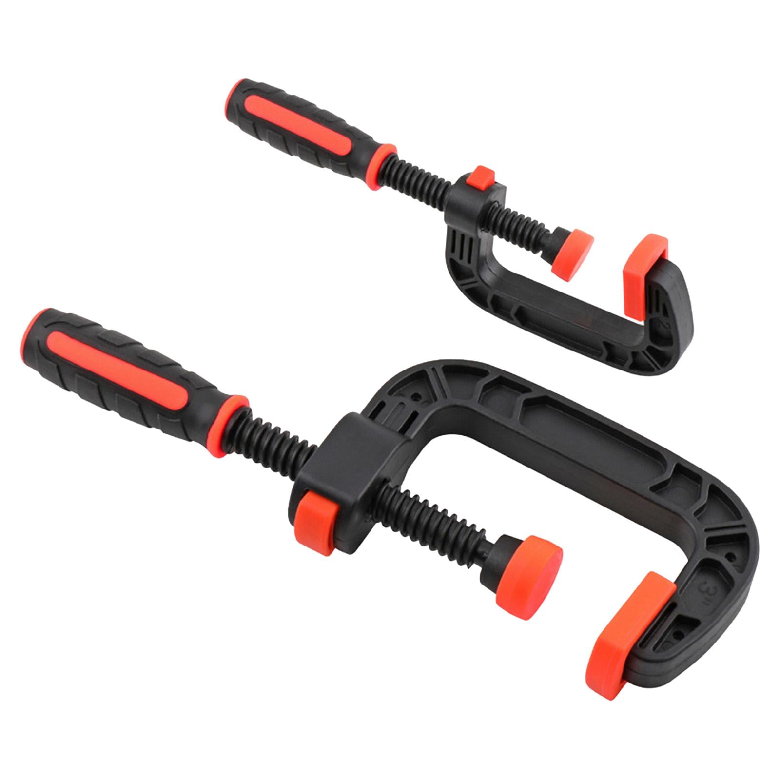 Vsenkes 2 inch 3 inch C Clamp Set Easy to Use Professional for DIY ...