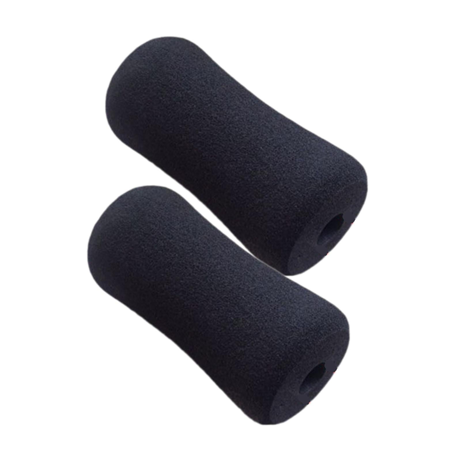 Vsenkes 2Pcs Foam Foot Pad Rollers Handle Grip for Fitness Equipment ...