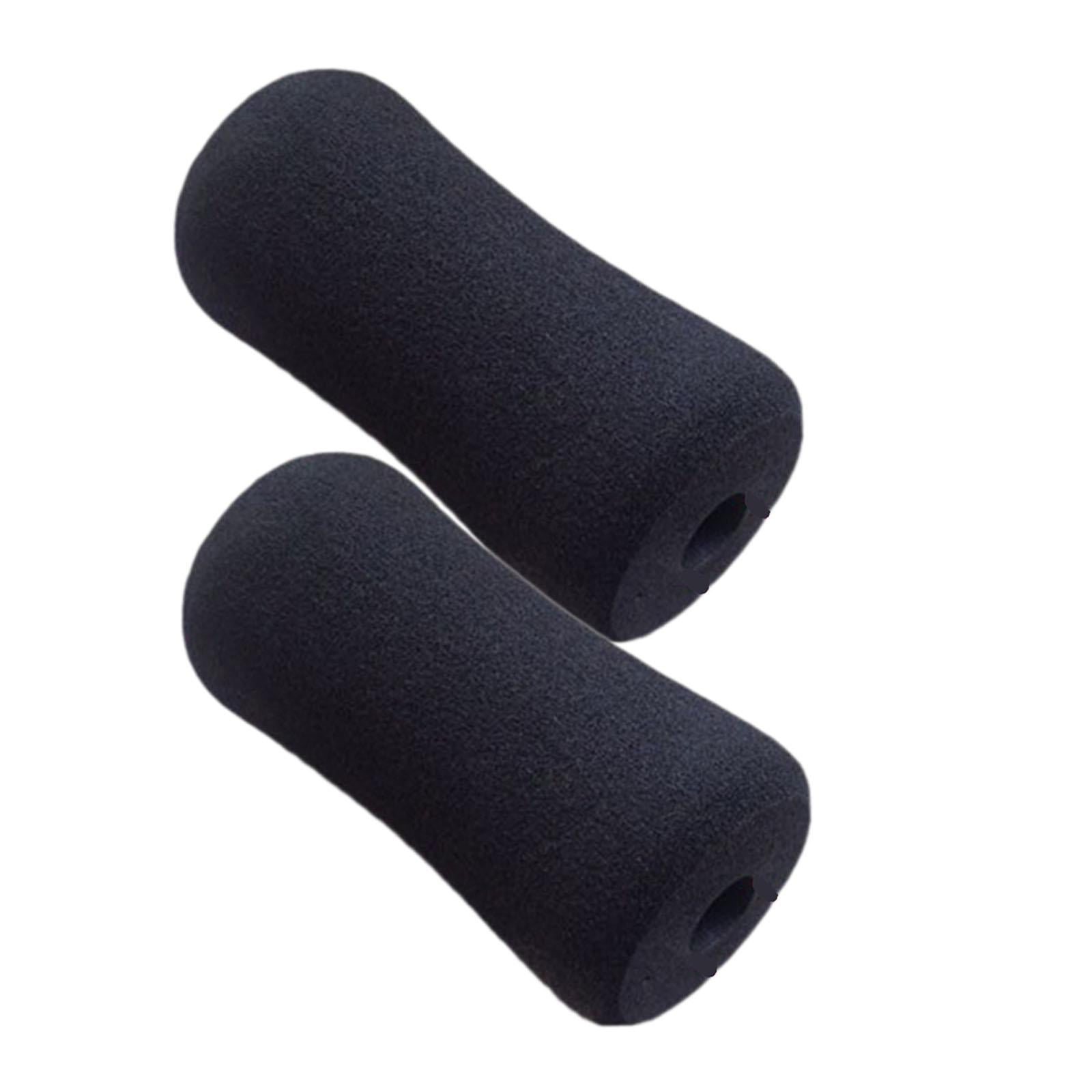 Vsenkes 2Pcs Foam Foot Pad Rollers Handle Grip for Fitness Equipment ...