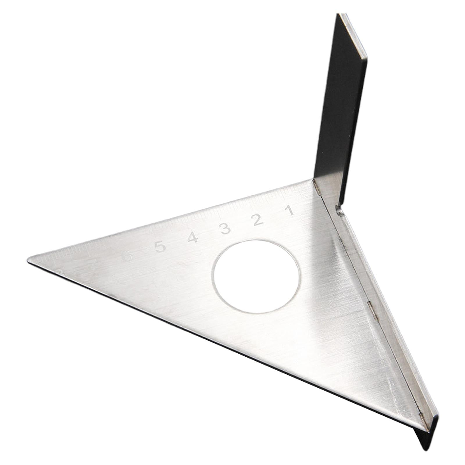 Vsenkes 3D Multi Angle Measuring Triangle Ruler Square Protractor ...
