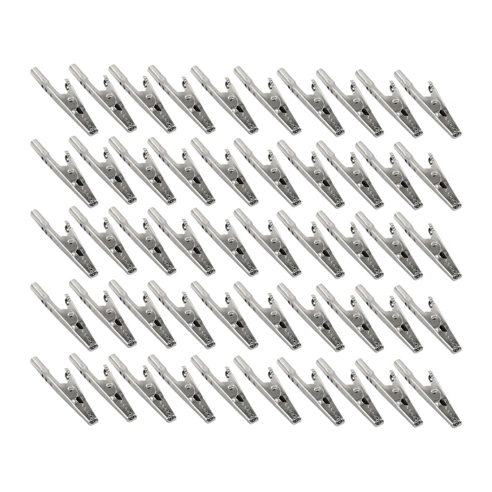 Vsenkes 50 Pieces Clips Kit for Home Technical Sector Electrical Test ...