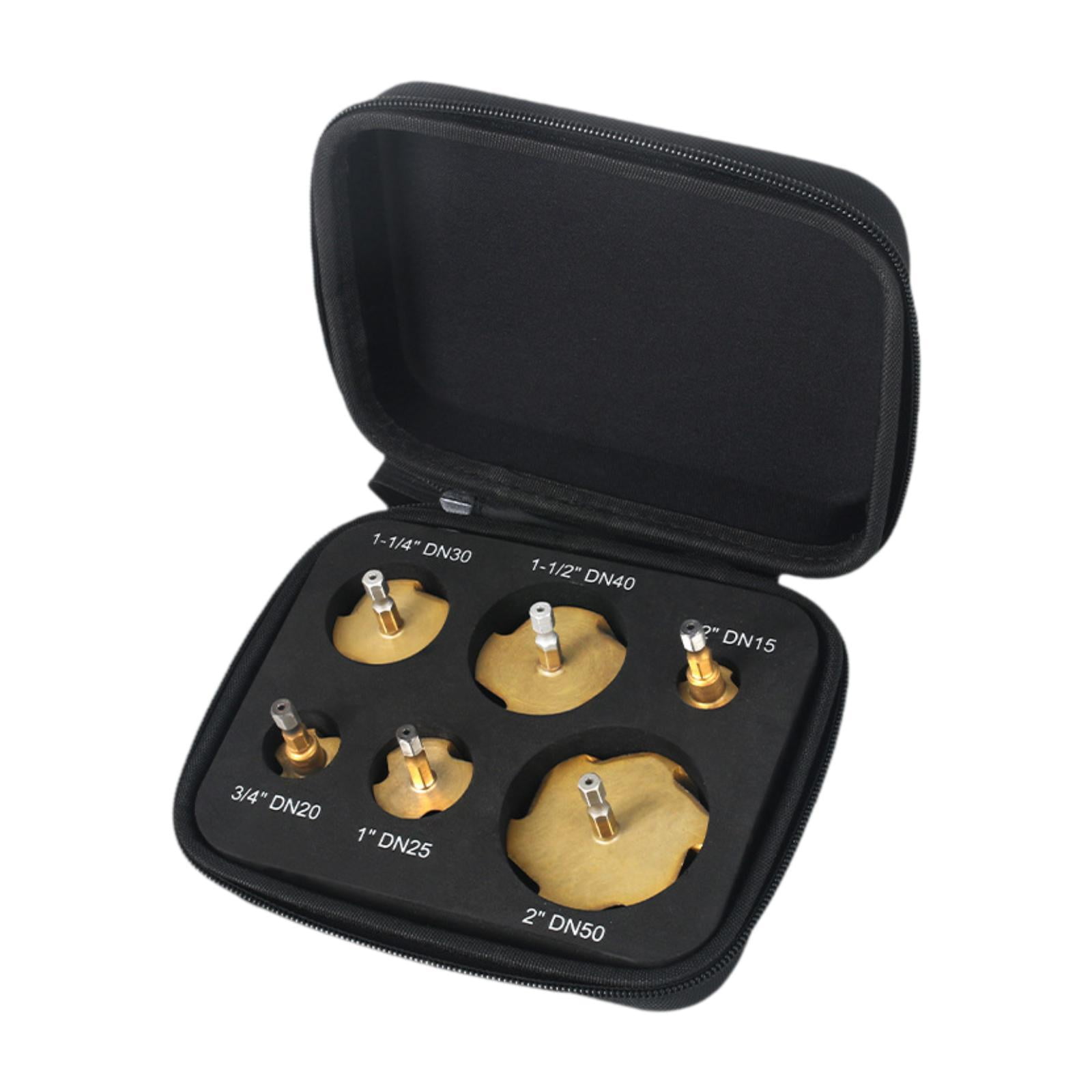 Vsenkes 6 Pieces Hexagon Shank Ppr Expander Ppr Lifting Stepped Drill ...