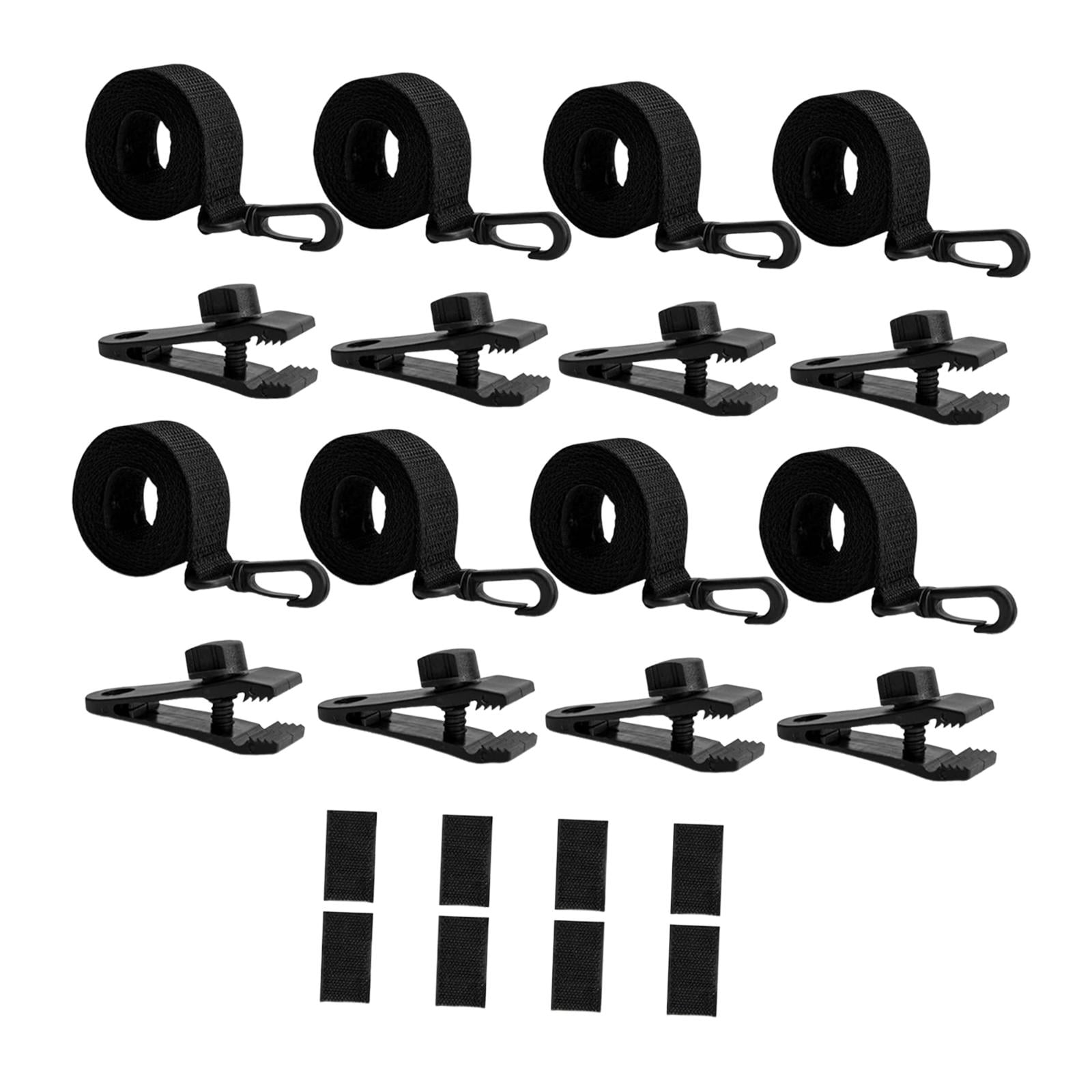 Vsenkes 8 Pieces Solar Cover Reel Attachment Kit 8 Touch Fastener Solar ...