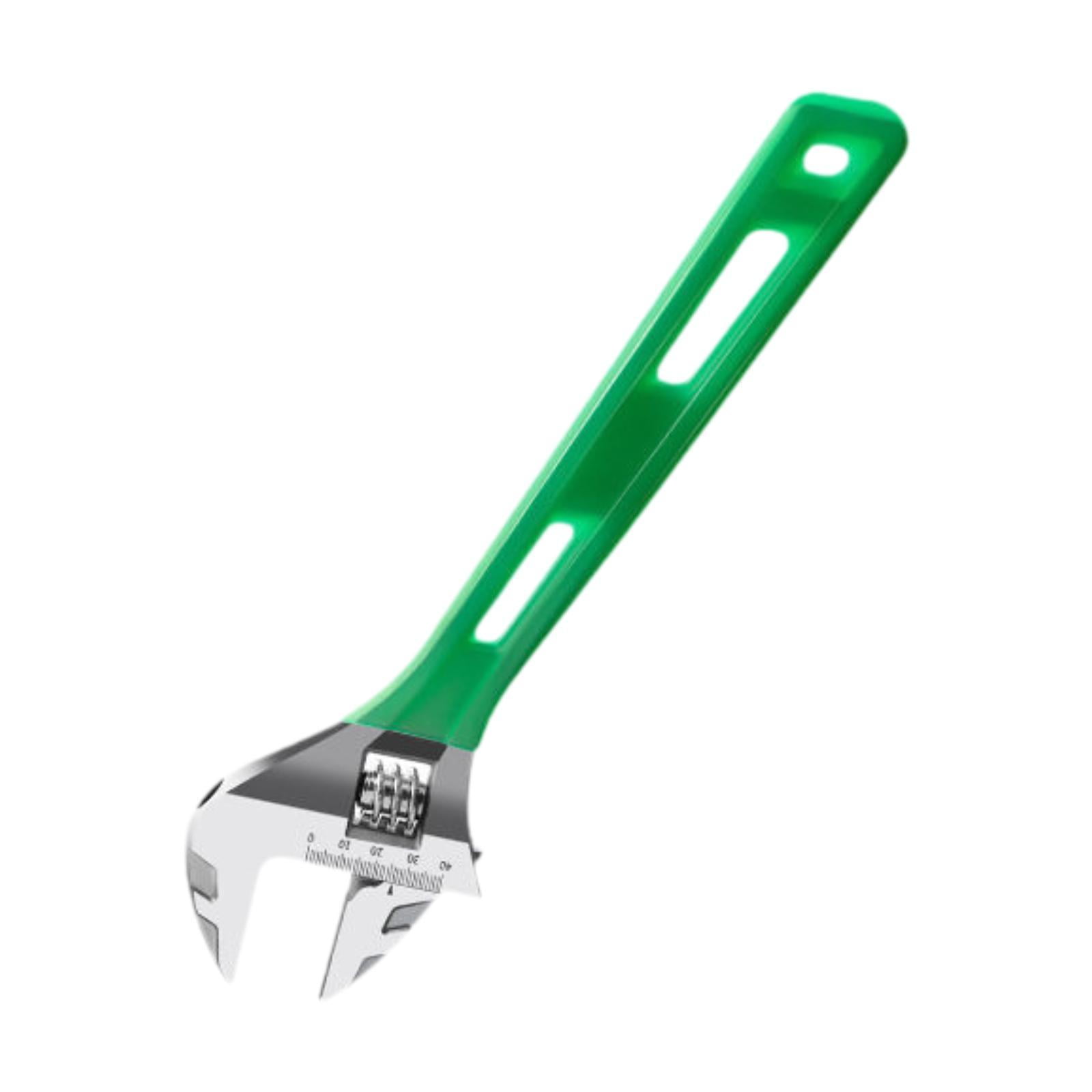 Vsenkes Adjustable Wrench Large Opening Wrench Anti Slip Utility Manual ...