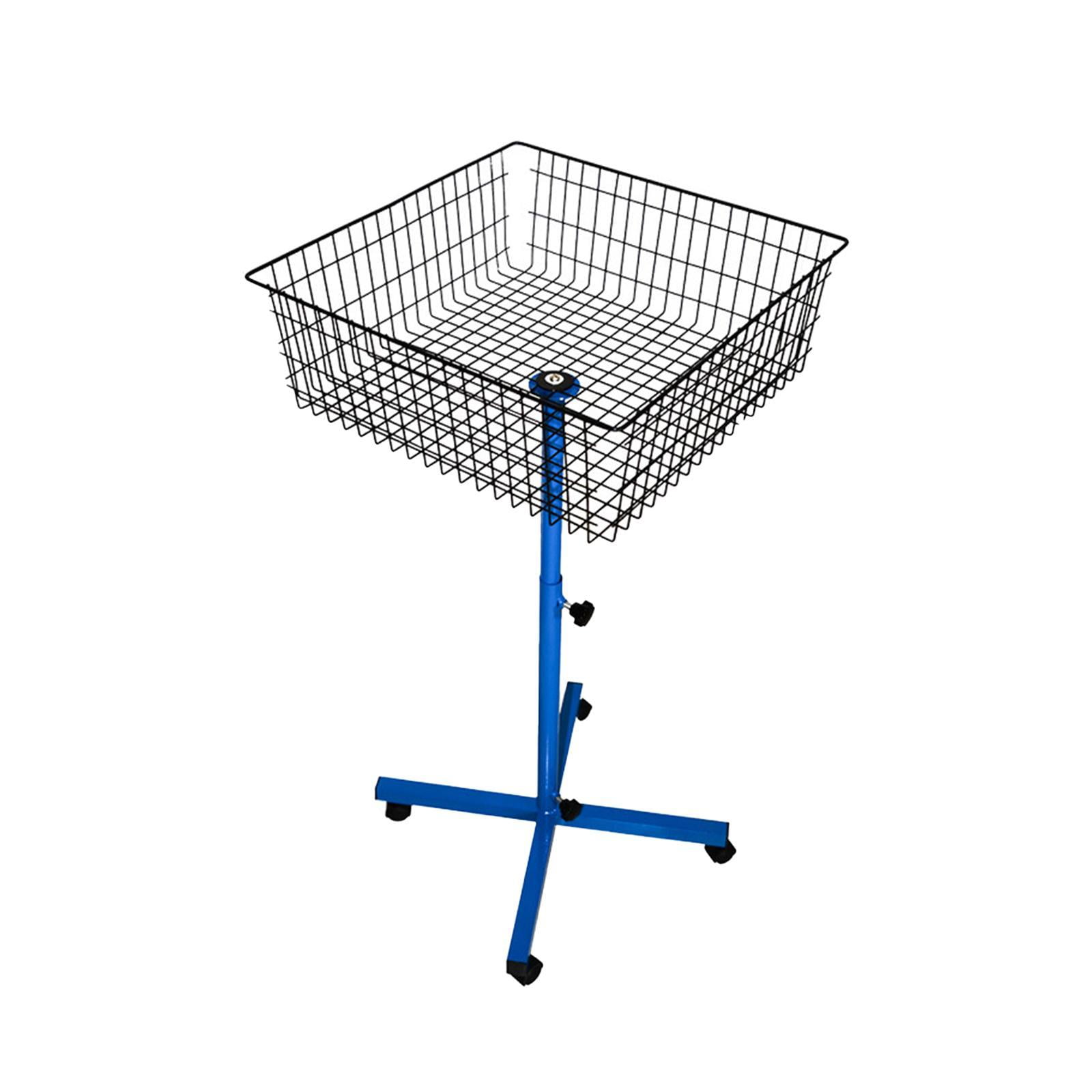 Vsenkes Ball Storage Stand Table Tennis Ball Container 4 Wheels ...