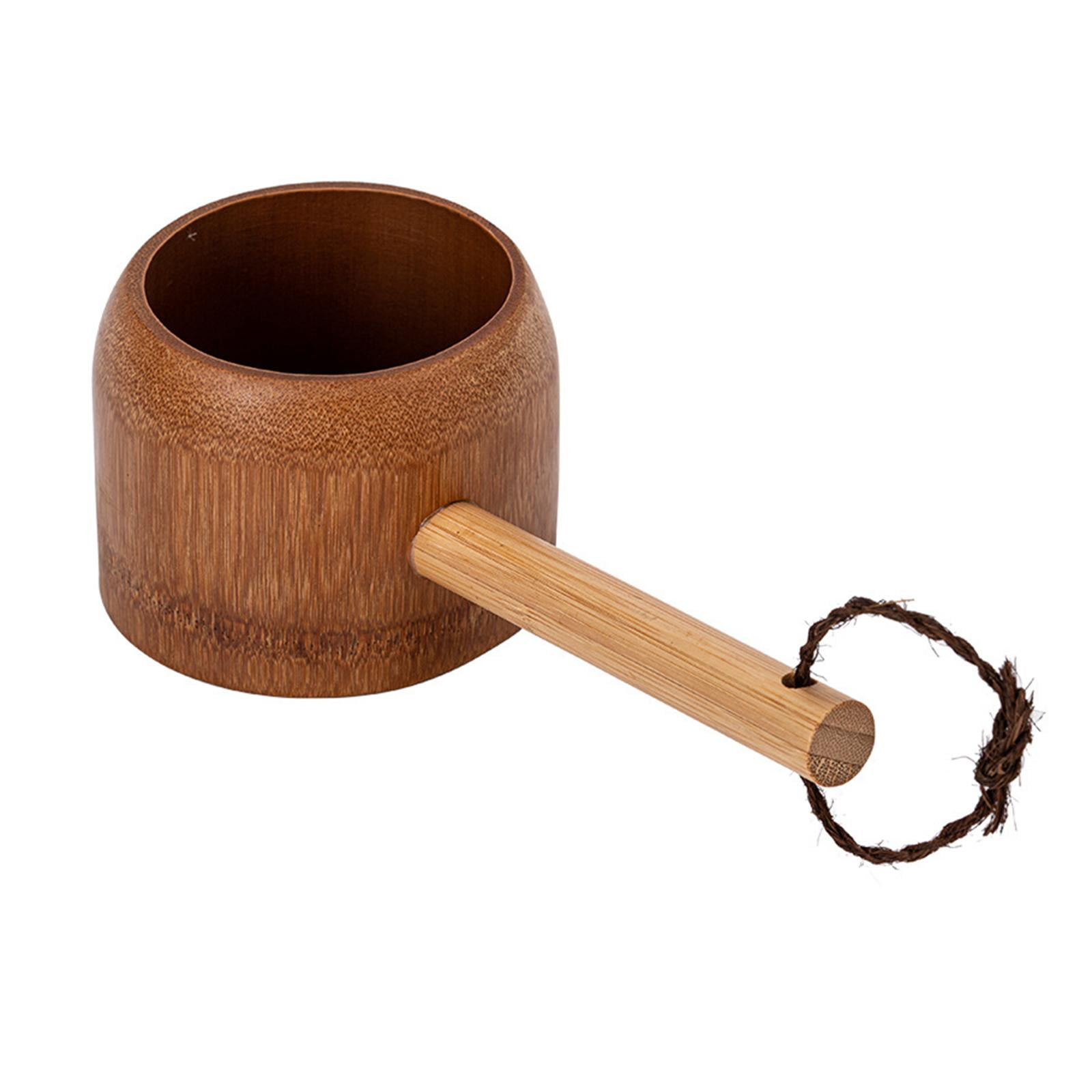 Vsenkes Bamboo Bath Ladle Serving Spoon Bath Spoon for Tea Ceremony ...