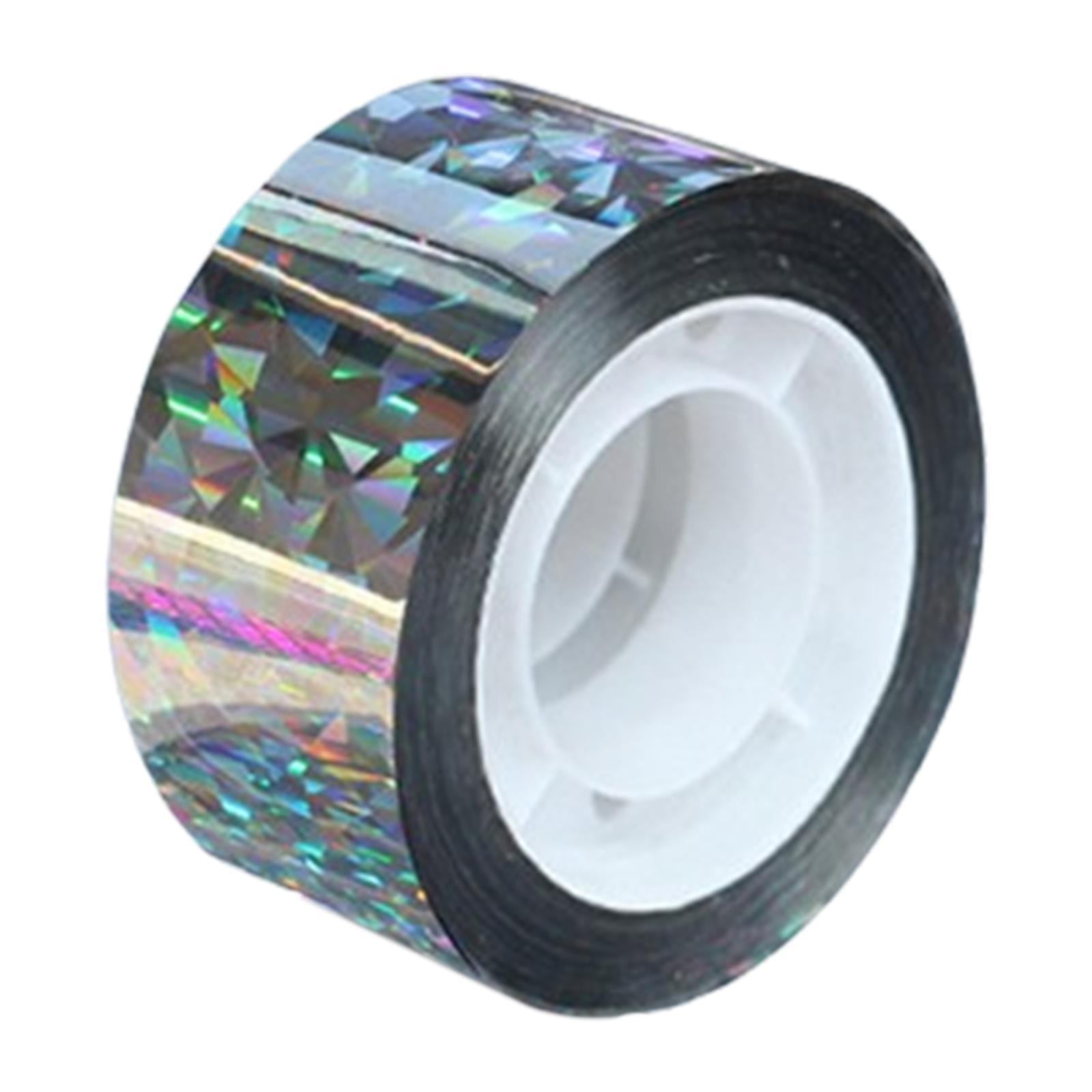 Vsenkes Bird Scare Tape 1 Roll Reflective Tape Ribbon for Grackles Bird ...