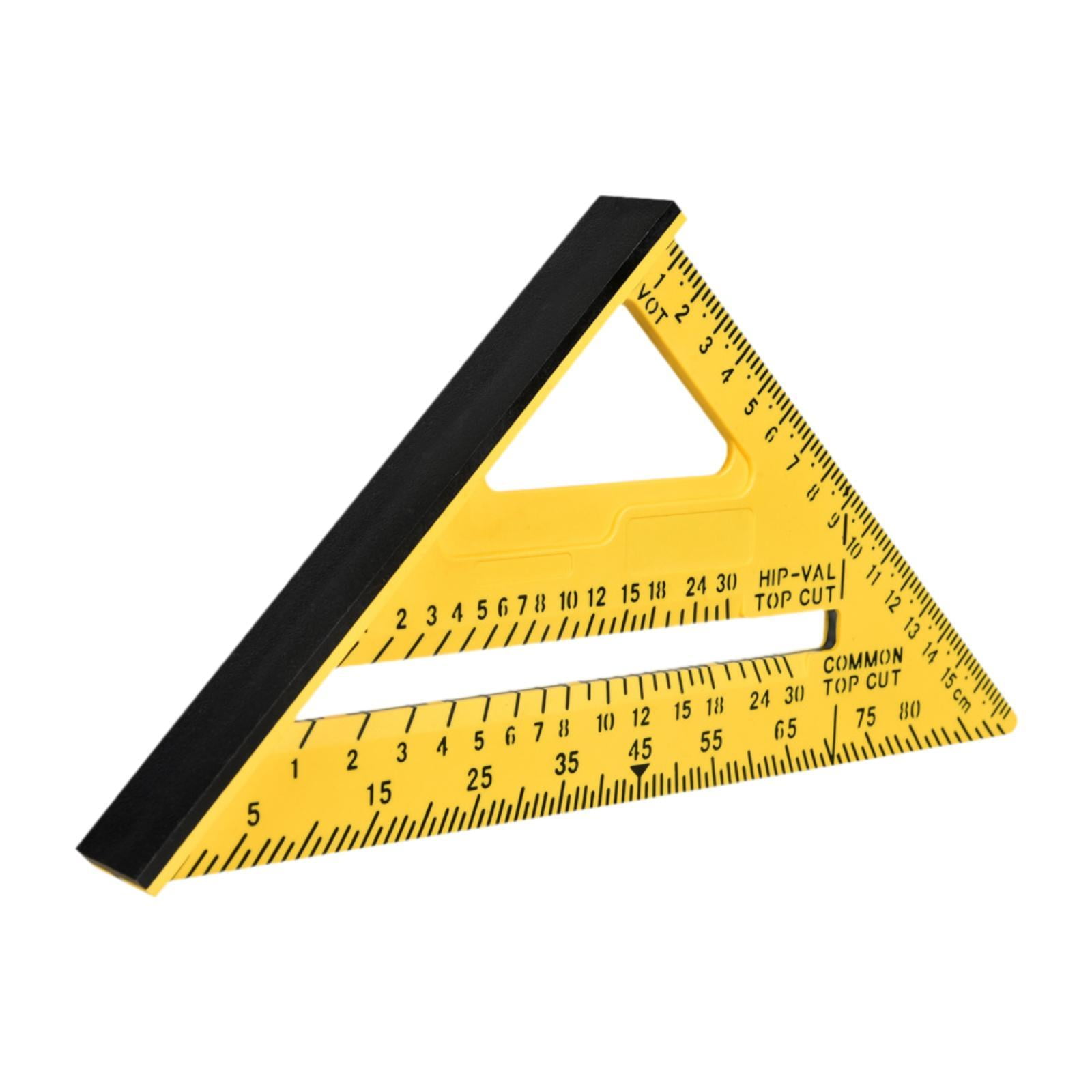 Vsenkes Carpentry Triangle Ruler Metric and for Workshop Building ...