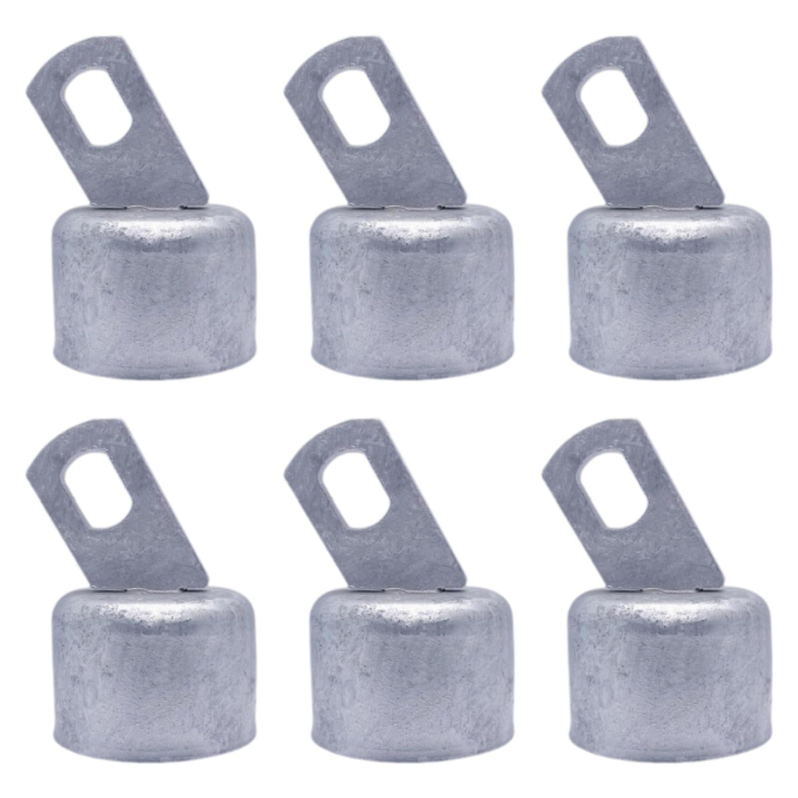 Vsenkes Chain Link Fence Rail End Cap Chain Link Fence Accessories for ...