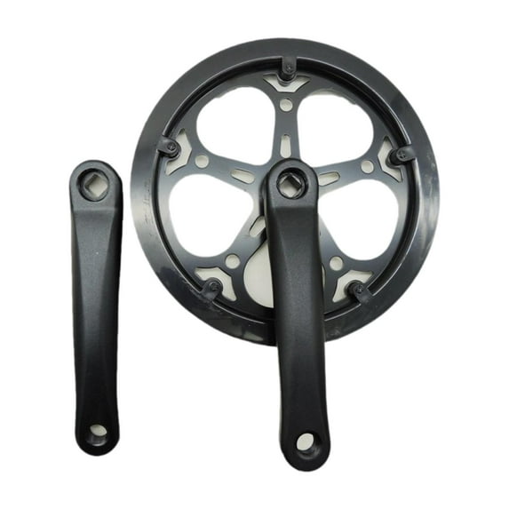 Vsenkes Crankset High Strength Bike Crank Arm Set for Folding Bike Road ...