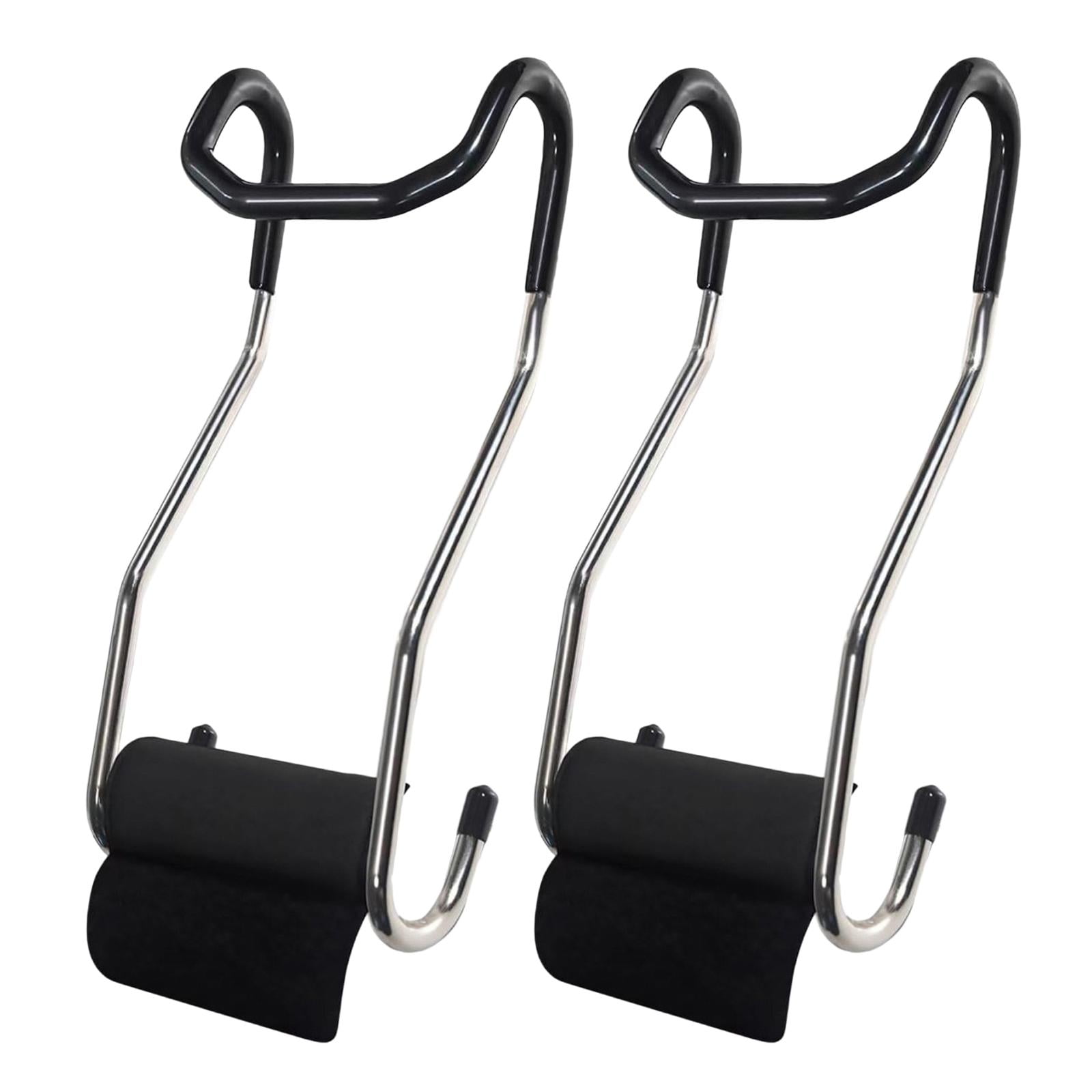 Vsenkes Dumbbell Spotter Hooks Barbell Attachment for Home Gym Fitness ...