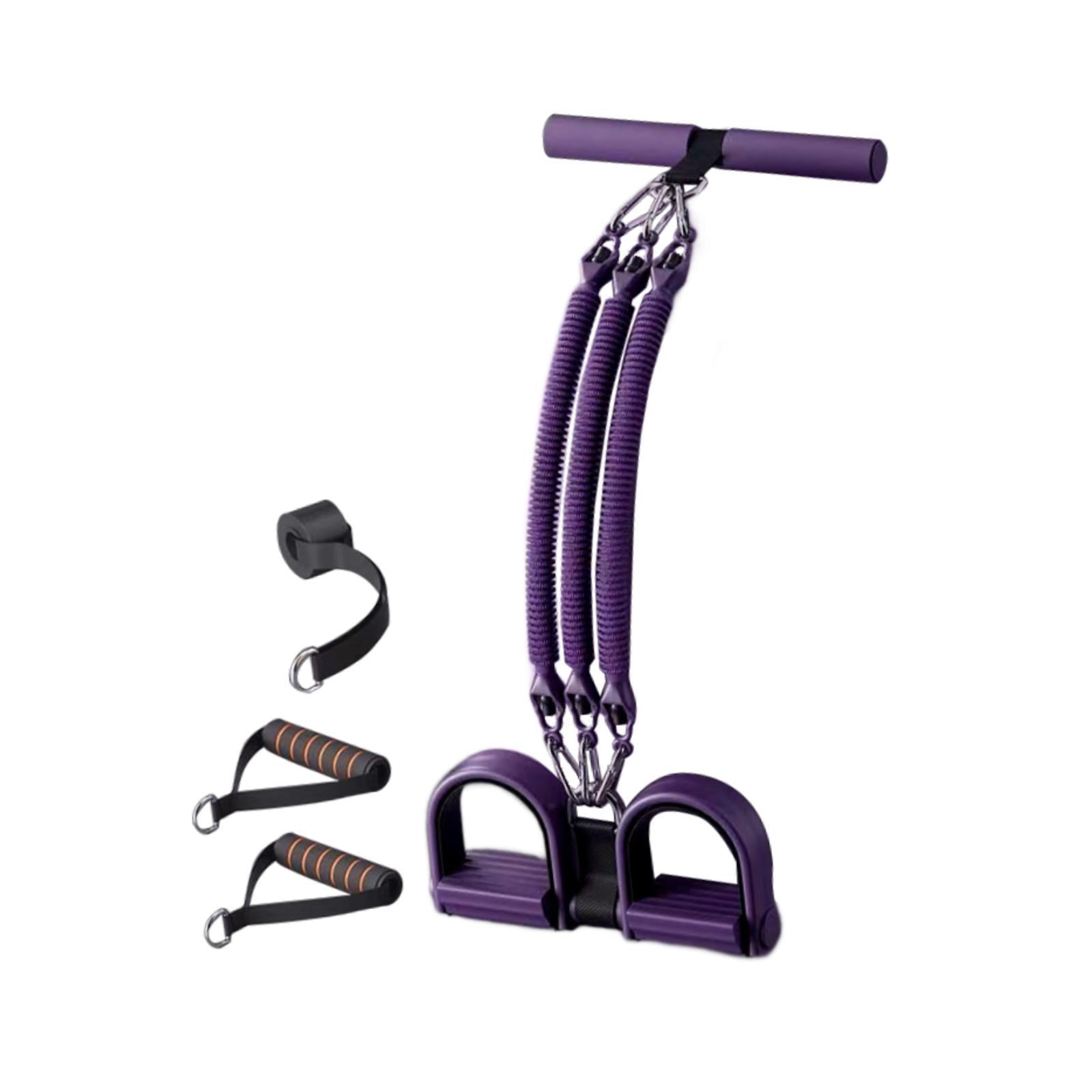 Vsenkes Foot Pedal Resistance Gym Sit up Stretch Band for Waist Leg ...