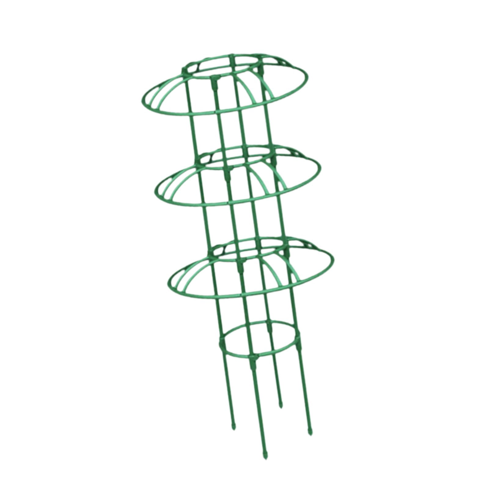 Vsenkes Garden Obelisk Trellis Outdoor Flower Support Cage for Climbing ...