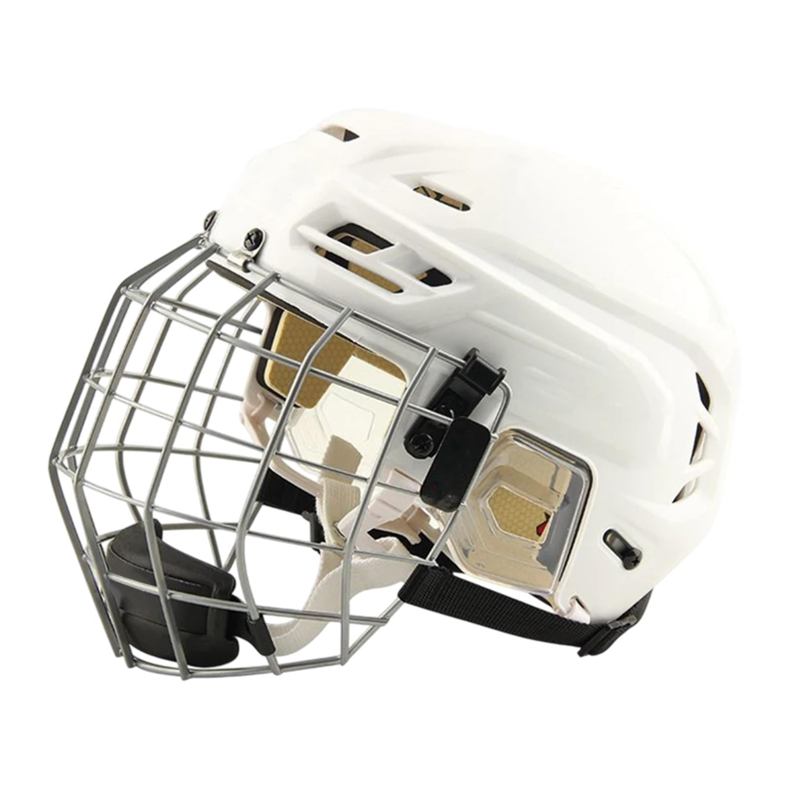 Vsenkes Hockey Helmet Competition Sturdy with Cage Training Ice Hockey ...
