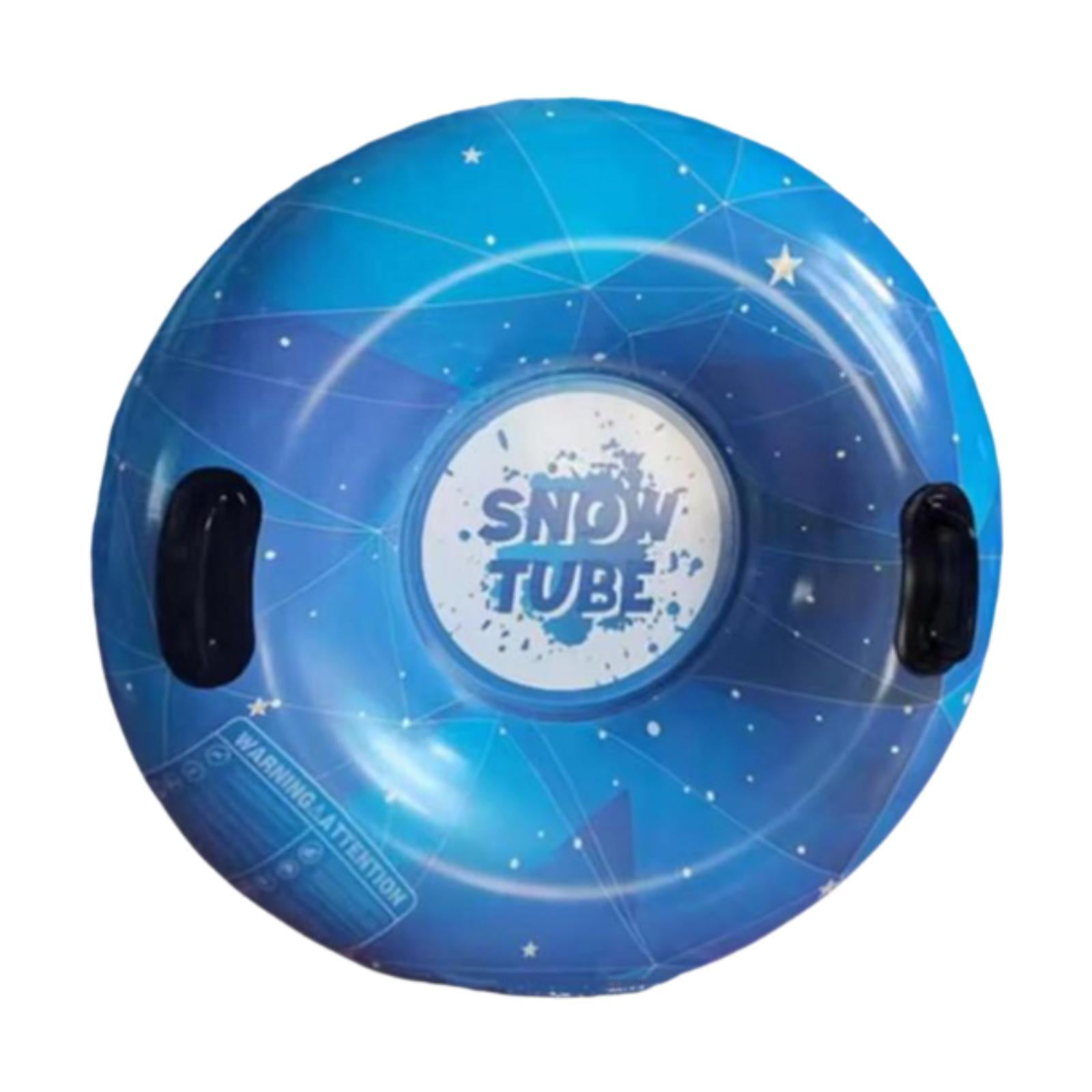 Vsenkes Inflatable Snow Tube 35 inch Christmas Snow Sledge for Games ...