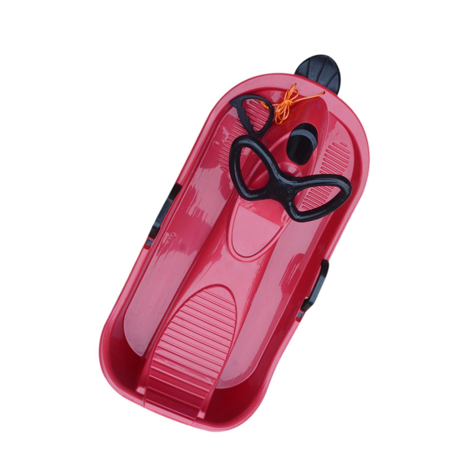 Vsenkes Kids Snow Sled Easy Use Lightweight Toboggan for s Children ...