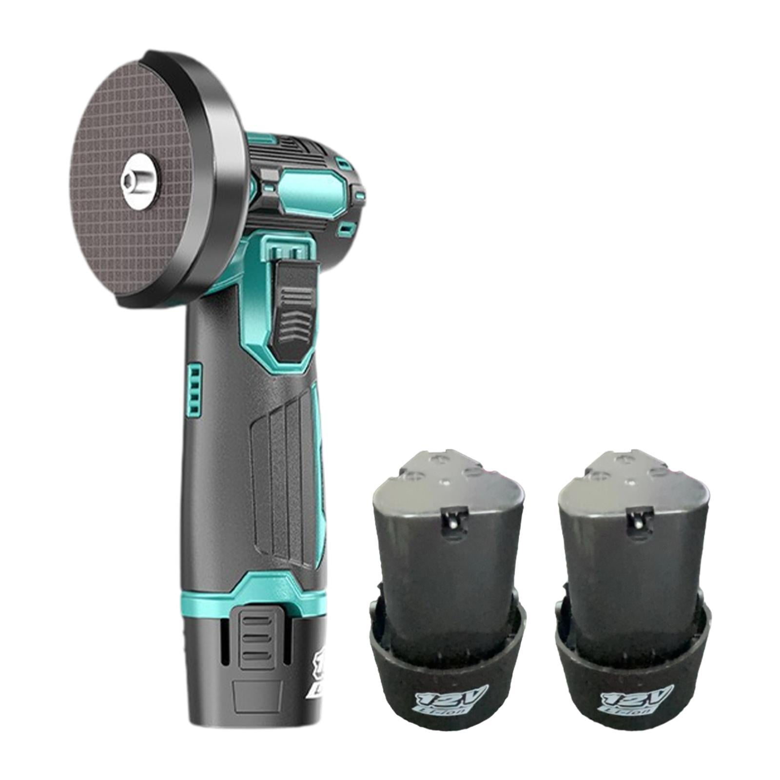 Vsenkes Mini Angle Grinder Cordless Handheld Derusting Woodworkings ...