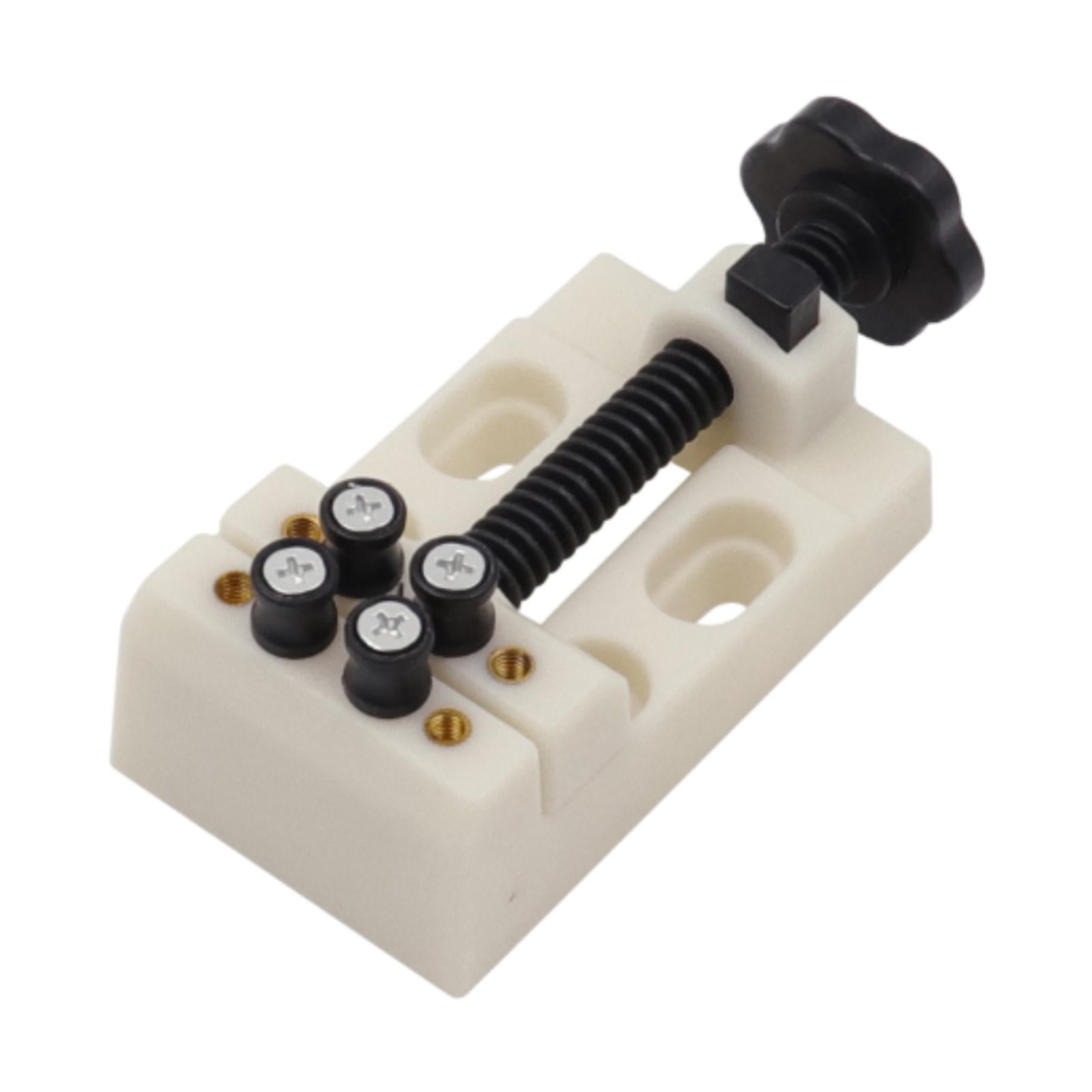 Vsenkes Mini Drill Press Vise Clip Mini Bench Vise for Craft Carving ...