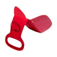 Superio Round Spiral Snow Sled Red 24" Sledding Disc for Kids and ...