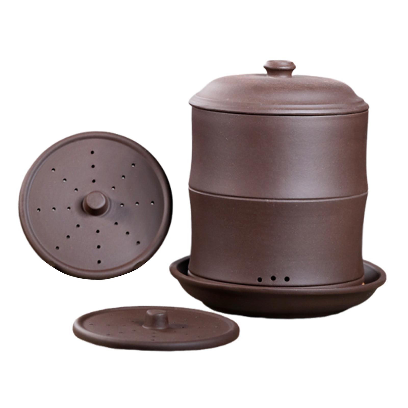 Vsenkes Sprouting Jar Seed Sprouting Versatile Nursery Pot Seed Starter ...