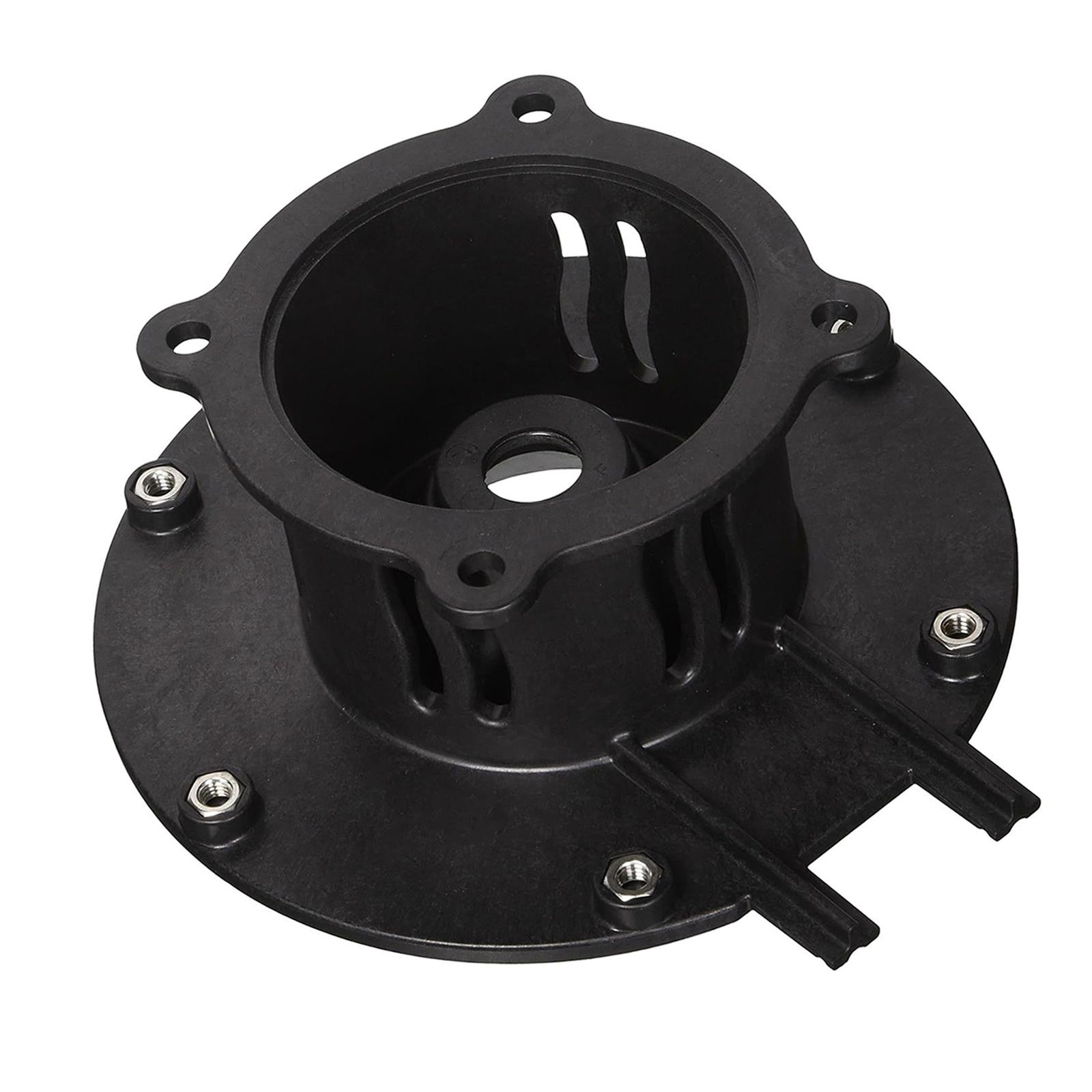 Vsenkes Swimming Pool Back Plate Black Sand Pump for Backyard Outdoor ...