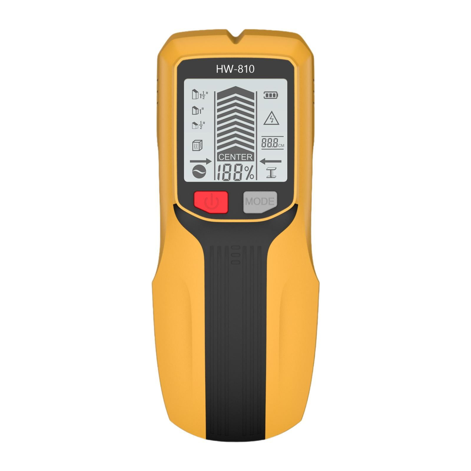 Vsenkes Wire LCD Display Multifunction for Cable Joist Drywall Yellow ...