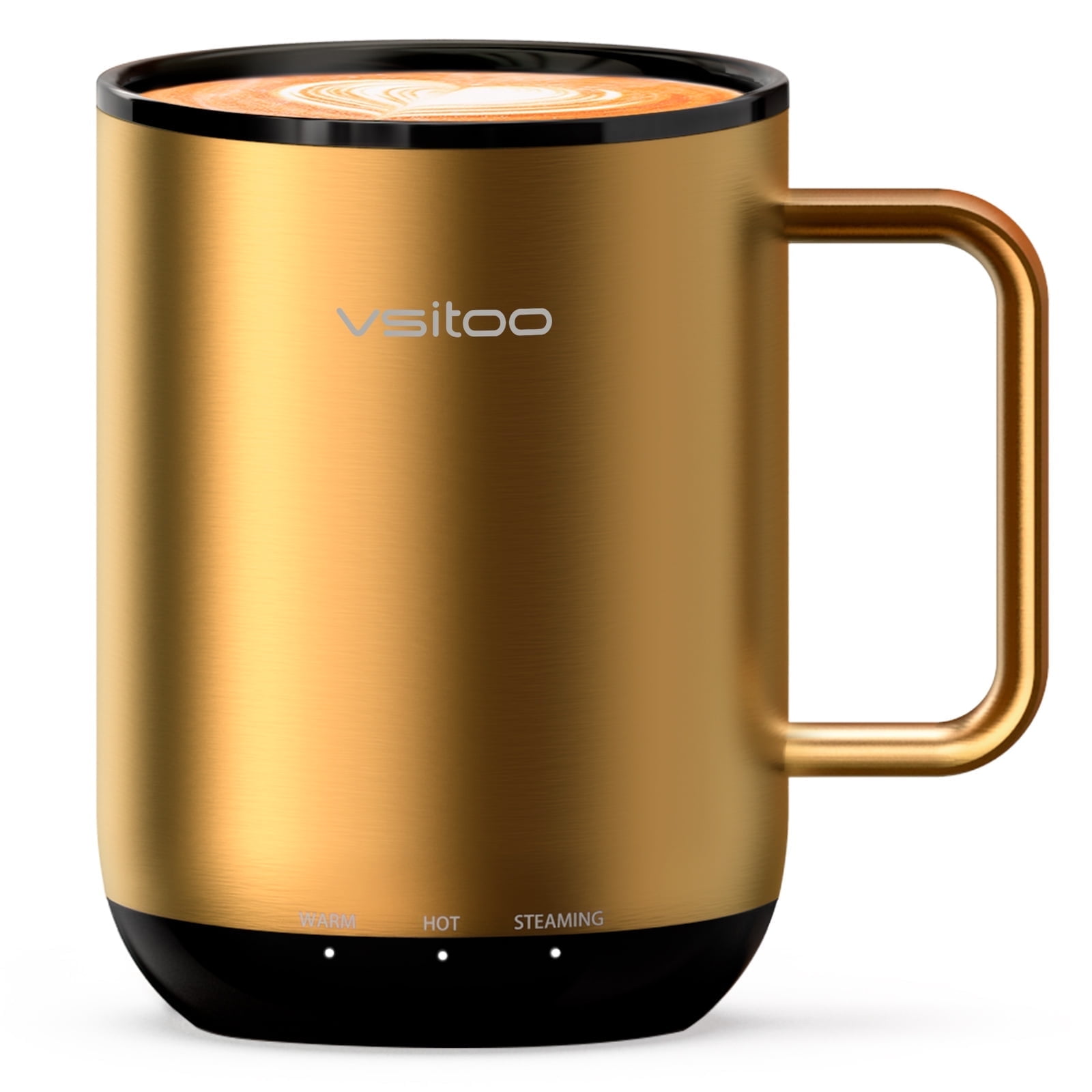 Vsitoo S3 Plus 14 oz Heated Coffee Mug – Smart Mug with App & Button ...