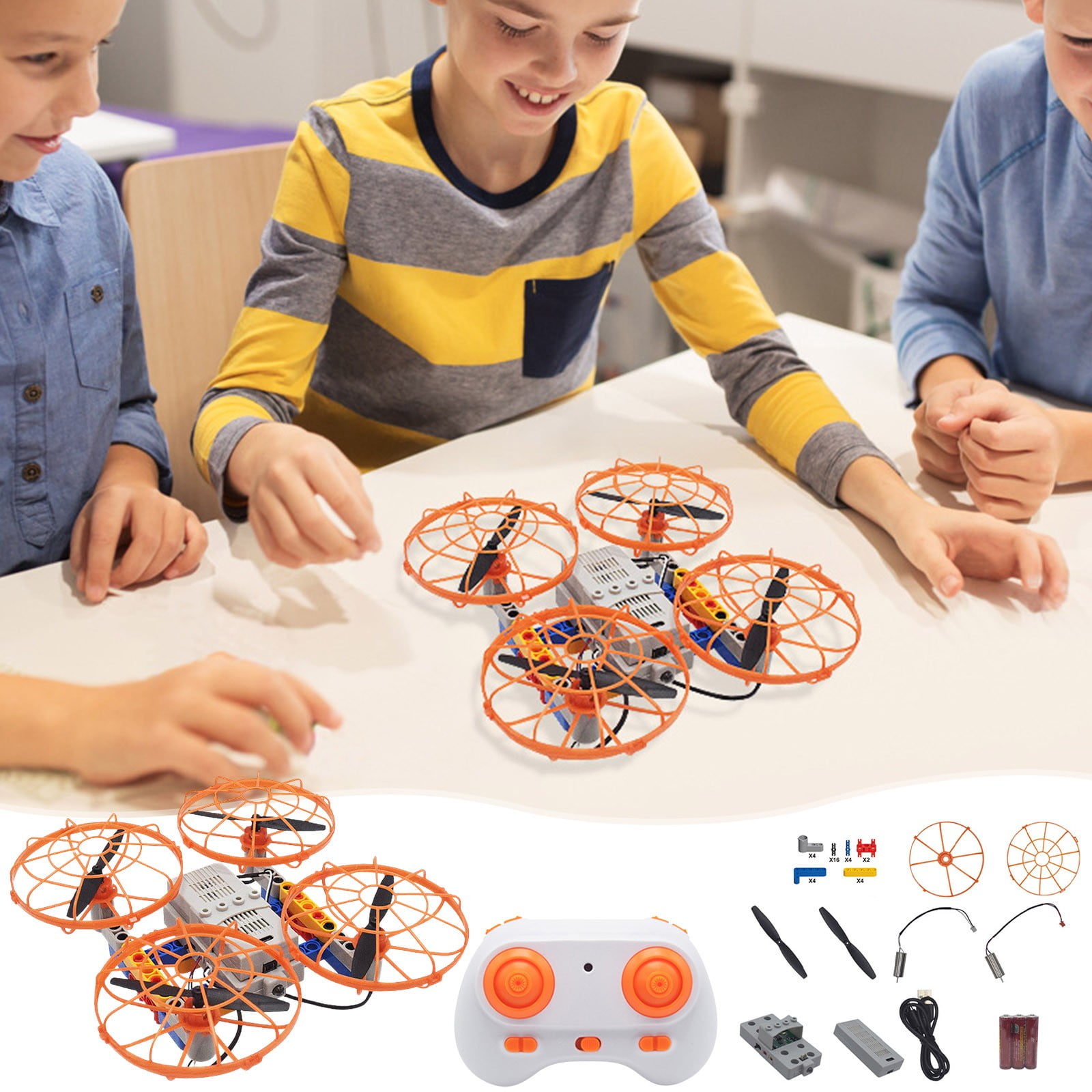 Vsontor Drone With Camera For Adults Diy Blocks Drone Aerial Drone Hd ...