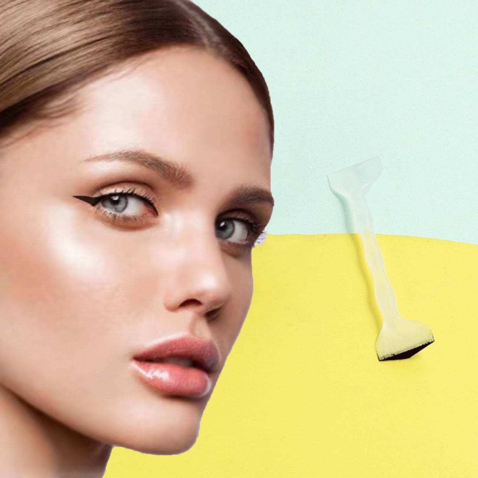 Vsontor Eyeliner Signets Novice Make-Up Tools Eyeliner Seconds To Draw ...