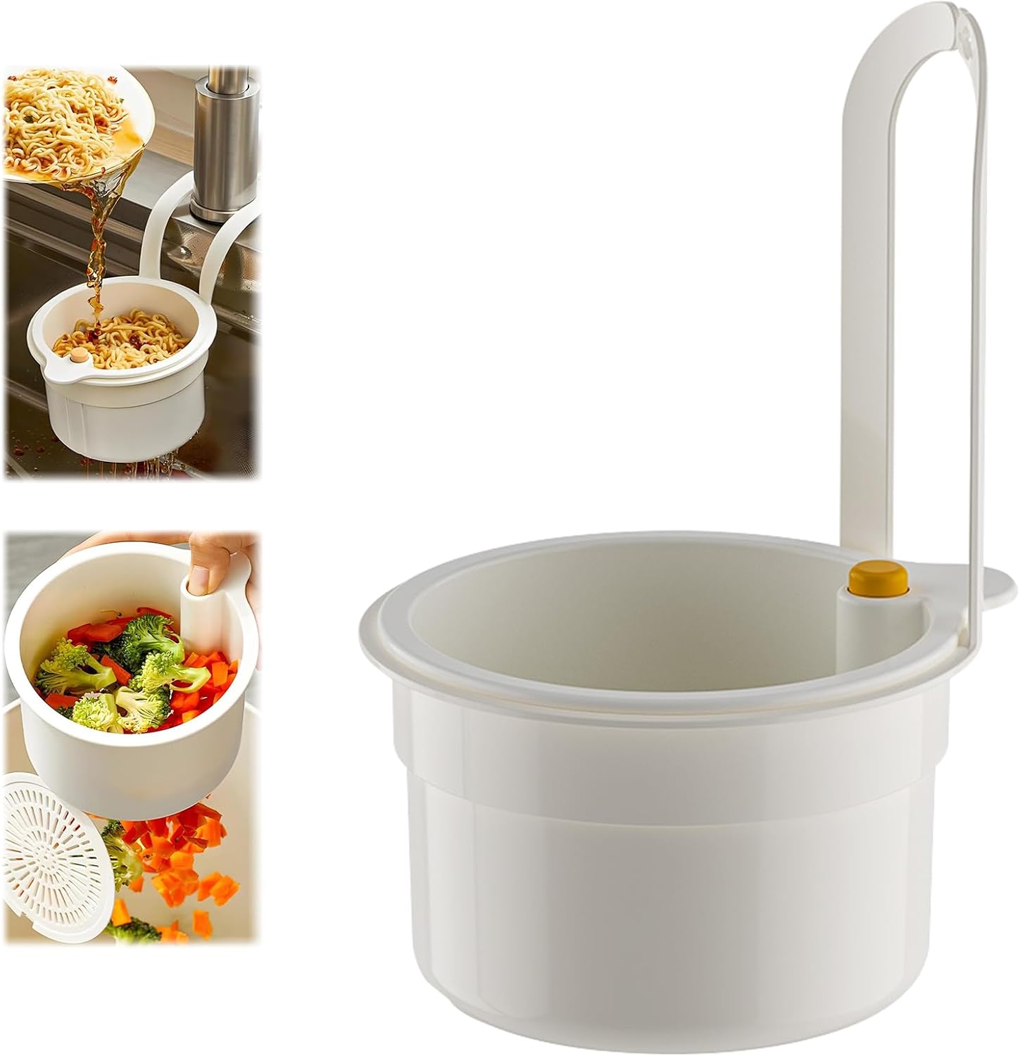 Vsontor Hanging Food Waste Catcher For Sink, Sink Strainer Basket With ...